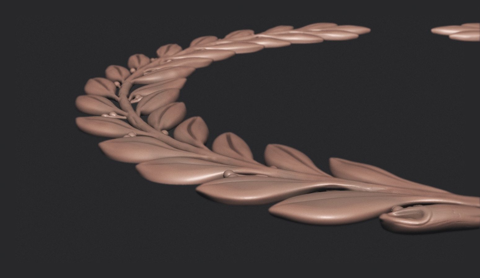 Laurel Wreath 3D model 3D printable | CGTrader