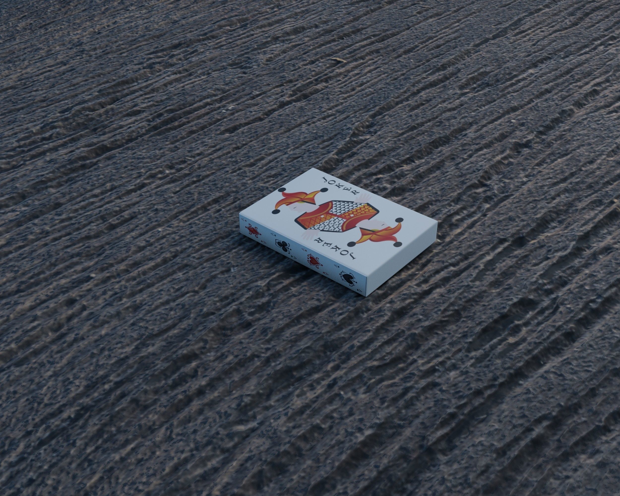 3D model Playing cards Poke VR / AR / low-poly | CGTrader