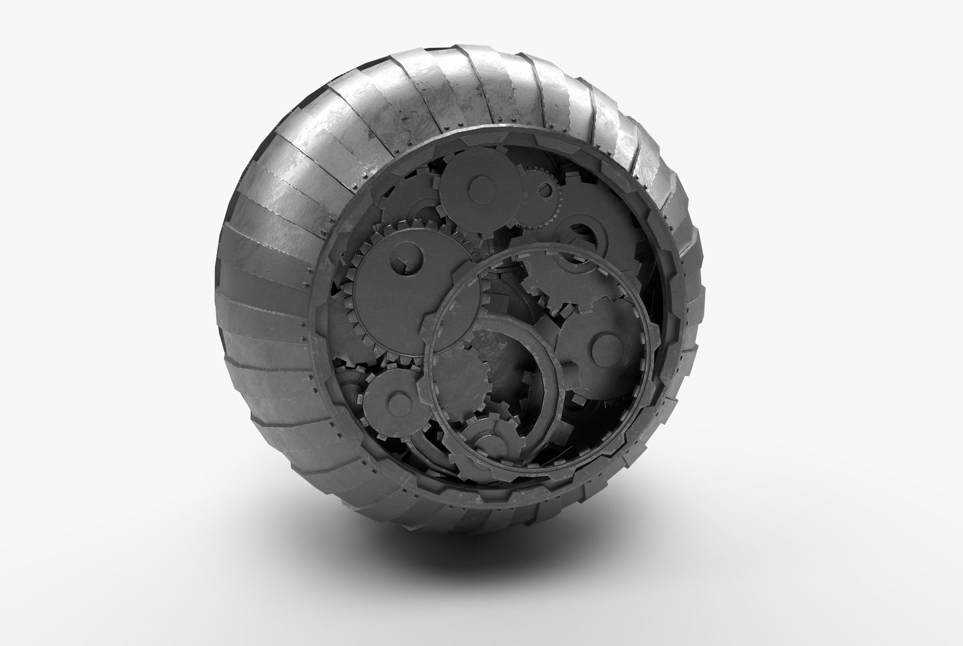 3D model Steampunk Time Machine VR / AR / low-poly | CGTrader