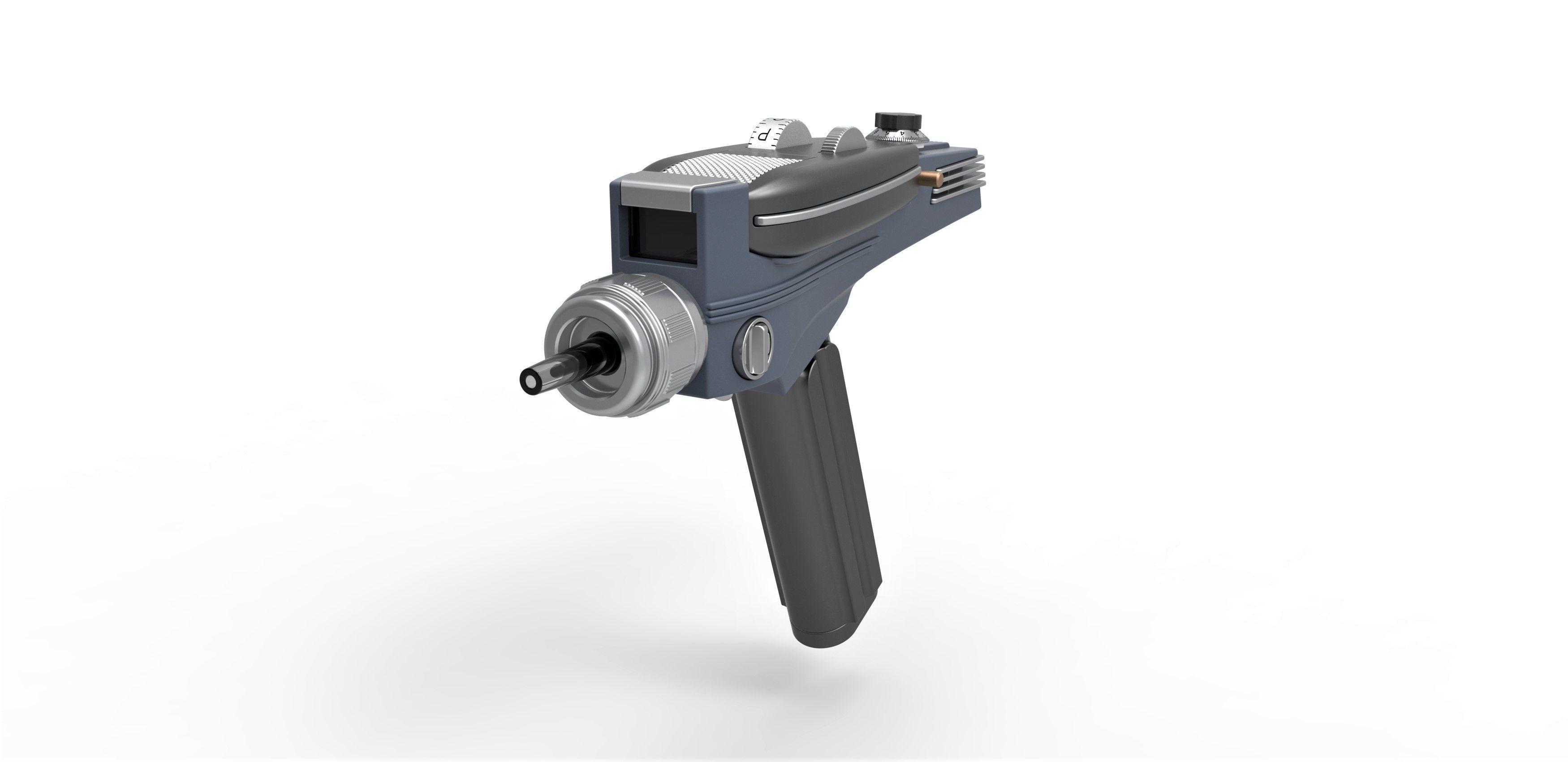 Phaser from Star Trek The Original Series 3D model | CGTrader