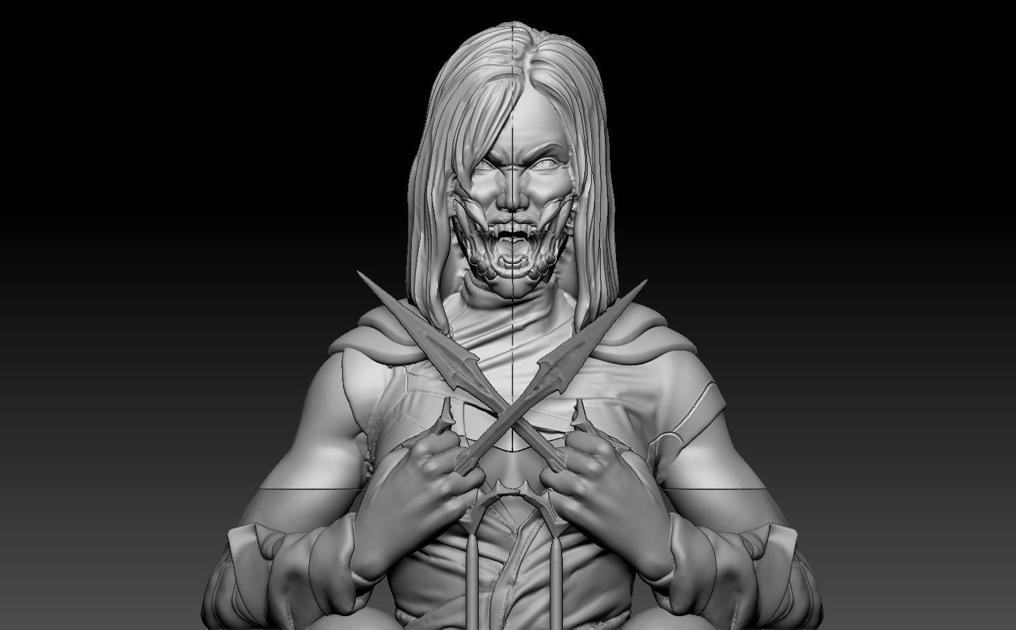 Mortal kombat Mileena Controller holder 3D model 3D printable | CGTrader