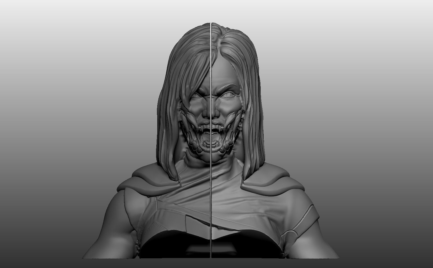 Mortal kombat Mileena Controller holder 3D model 3D printable | CGTrader