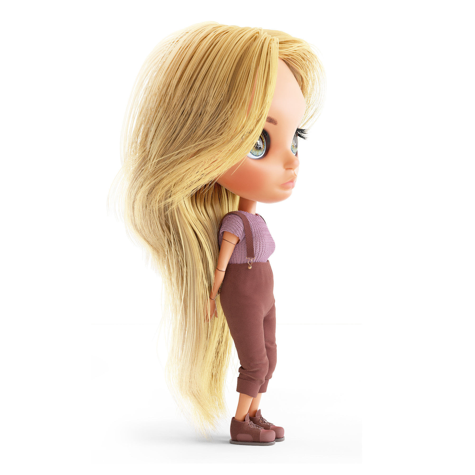 Blaze Doll 1 3d Model Cgtrader