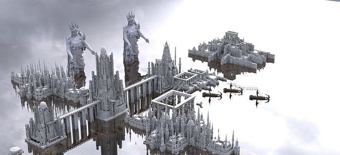 Ancient Greek Port City 2 3D model | CGTrader