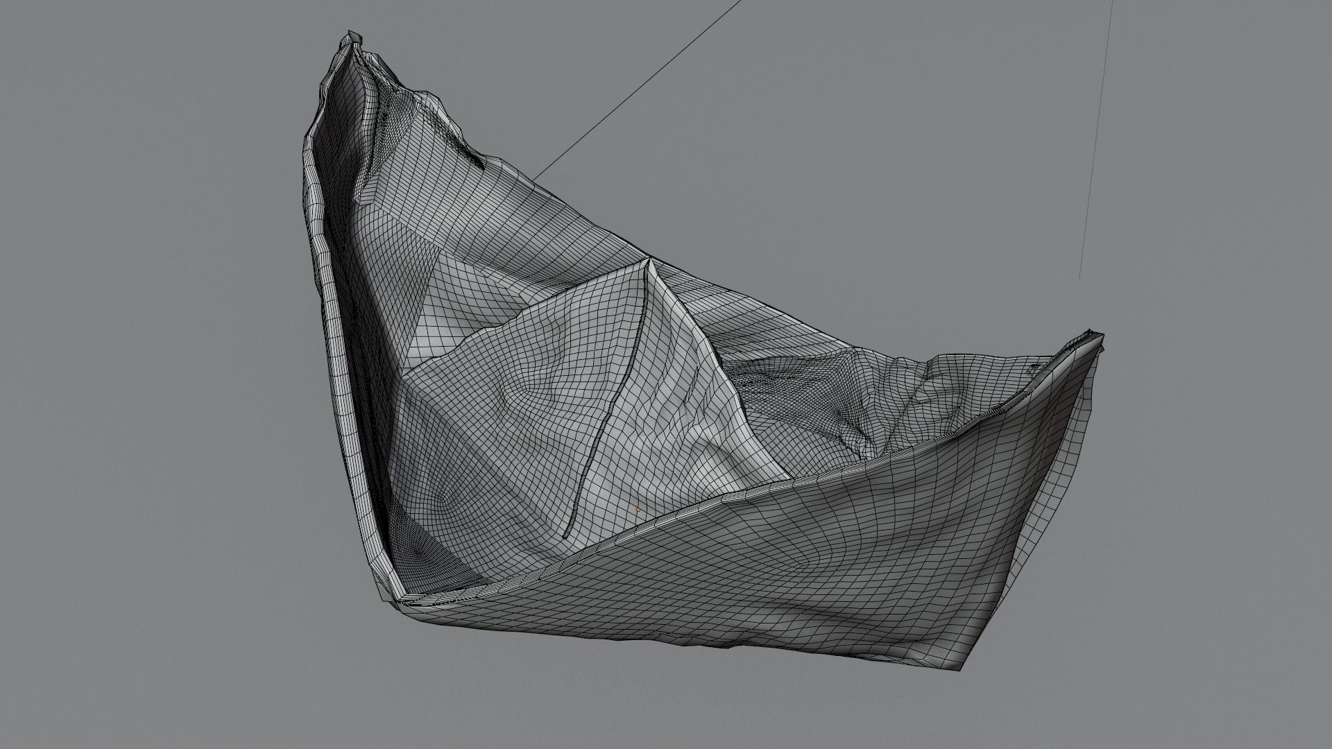Realistic Paper Boat 3D model | CGTrader