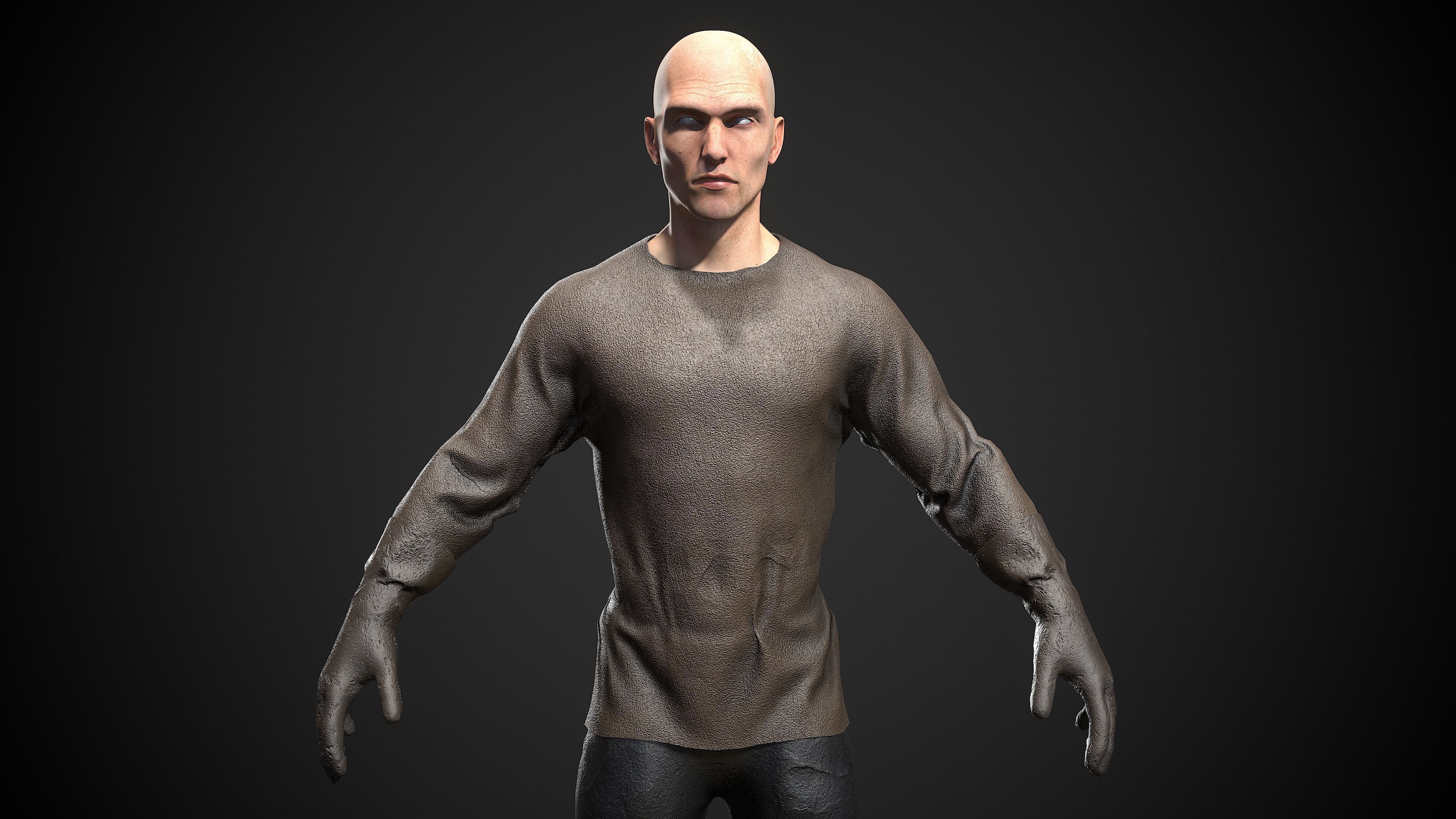 3D model Dark fantasy knight - Game Ready VR / AR / low-poly rigged ...