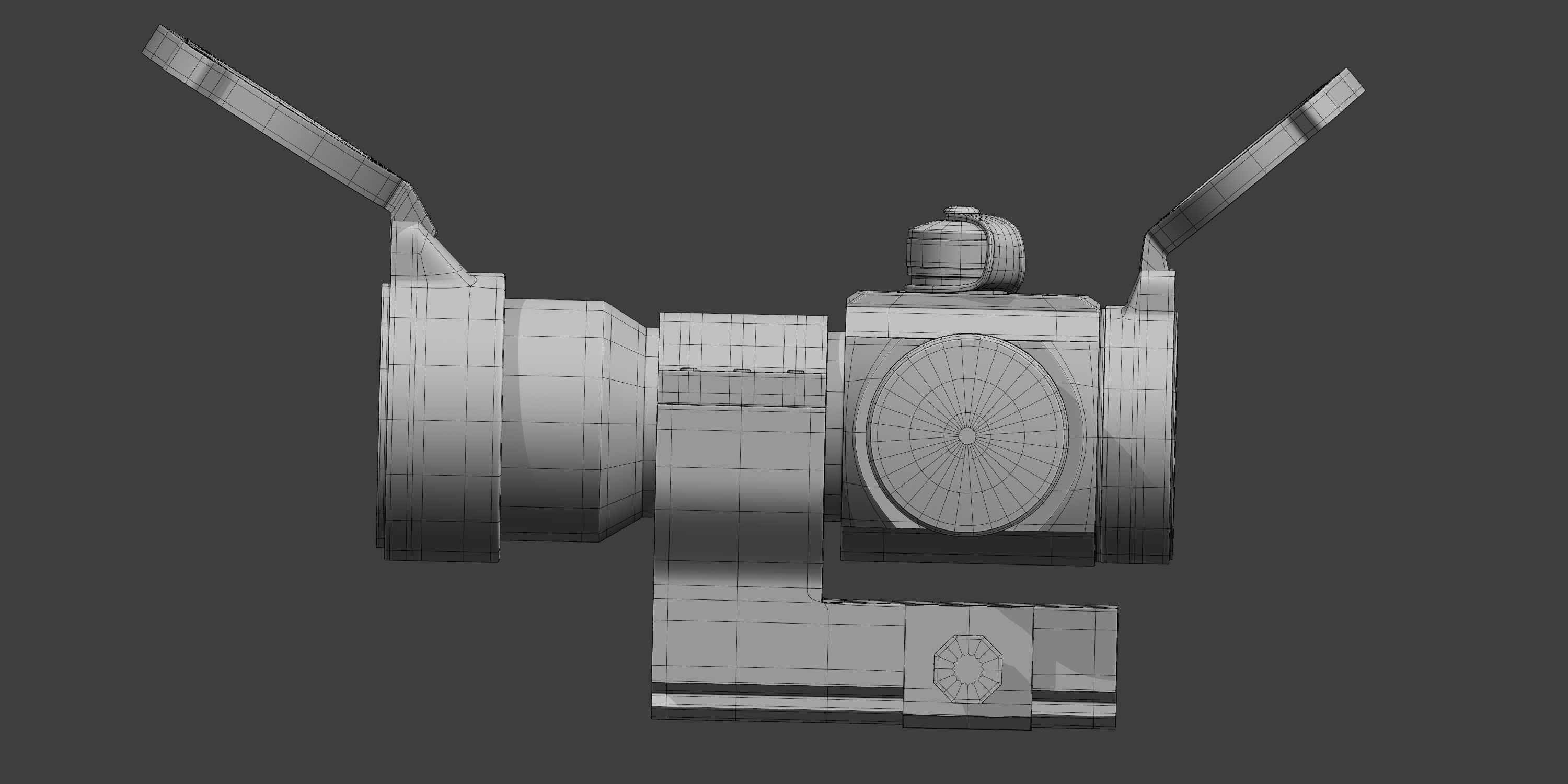 Scope Red dot 3D model | CGTrader