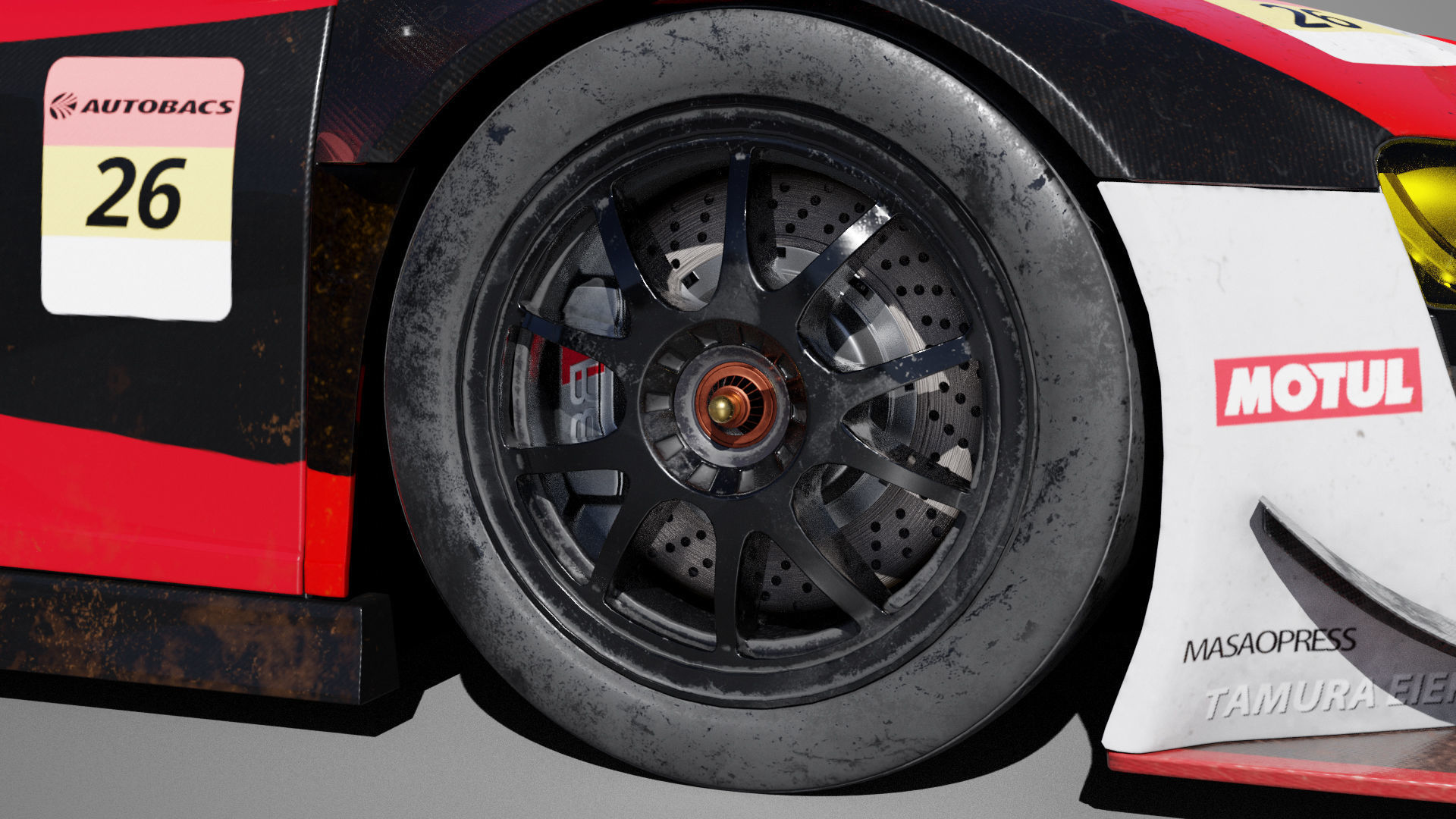 Audi R8 LMS 2014 3D model | CGTrader