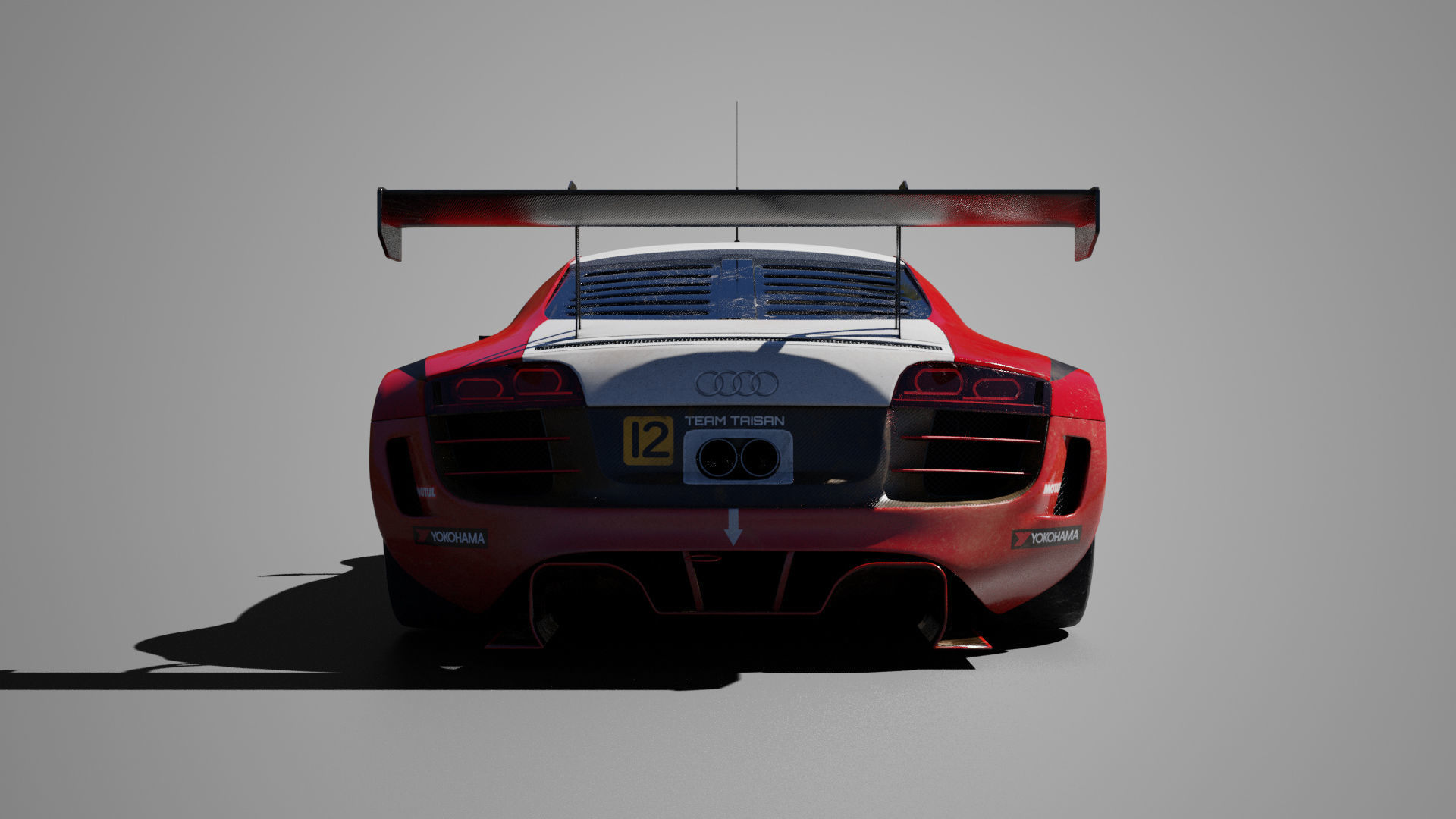 Audi R8 LMS 2014 3D model | CGTrader