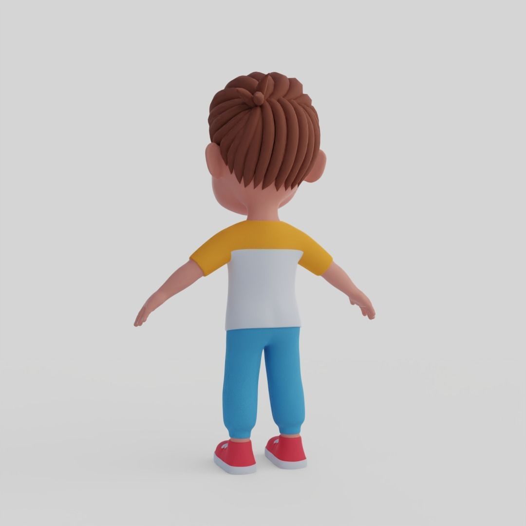 Boy 3d model 3D model | CGTrader