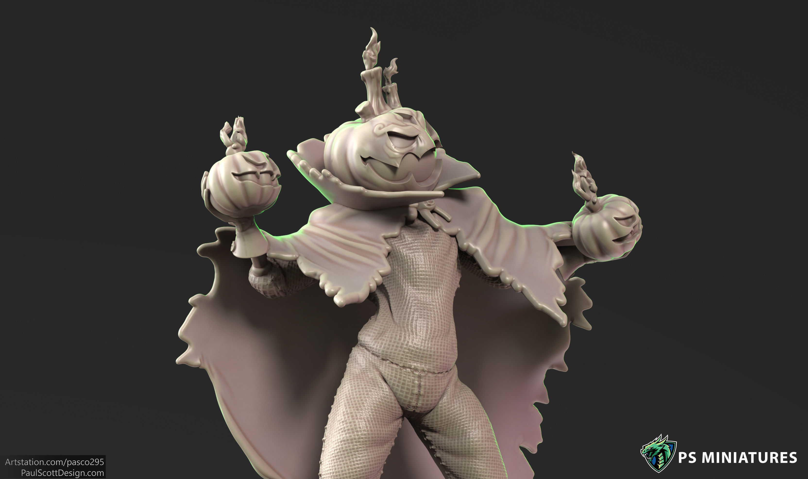 Pumpkin Knight Bundle 3D model 3D printable | CGTrader