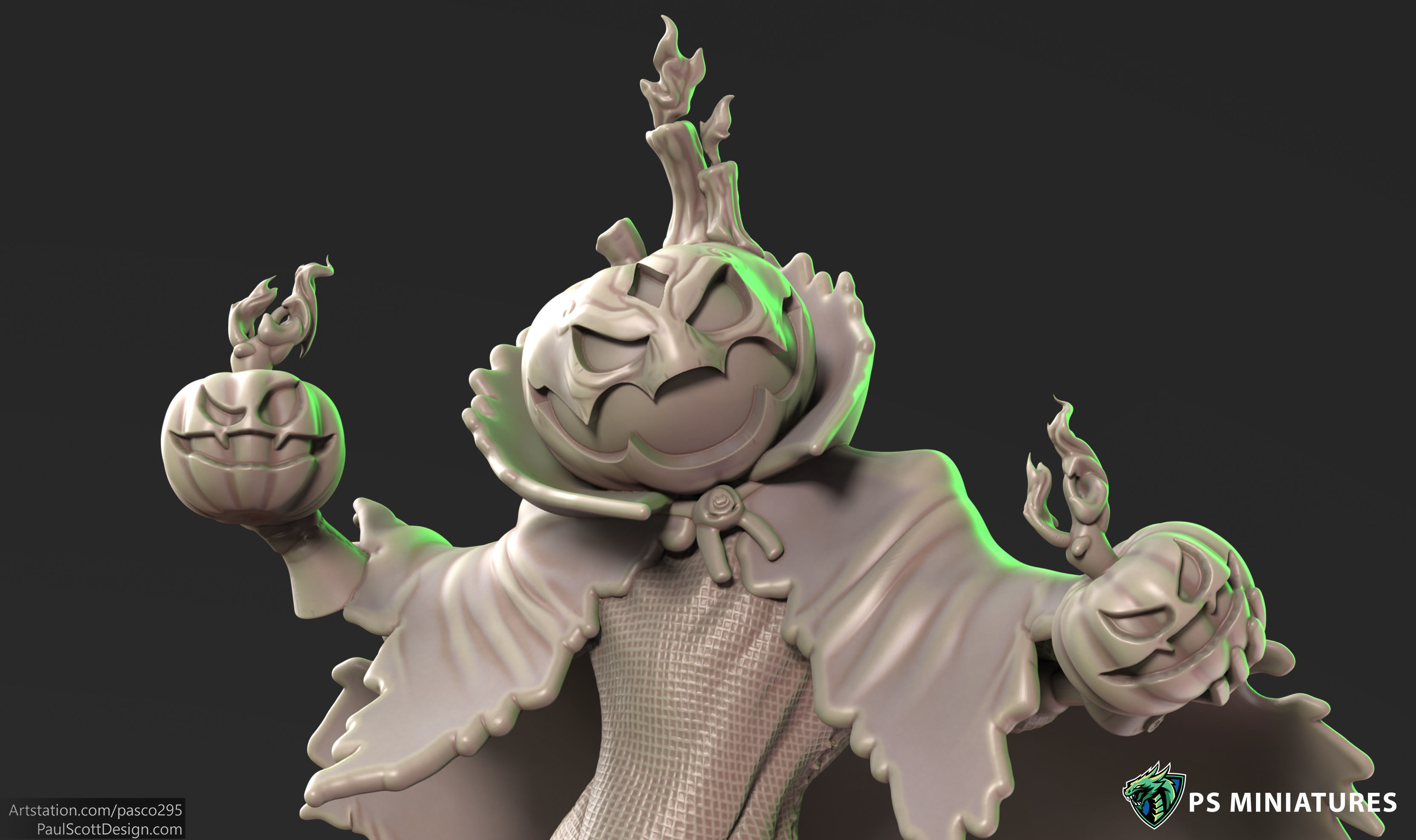 Pumpkin Knight Bundle 3D model 3D printable | CGTrader