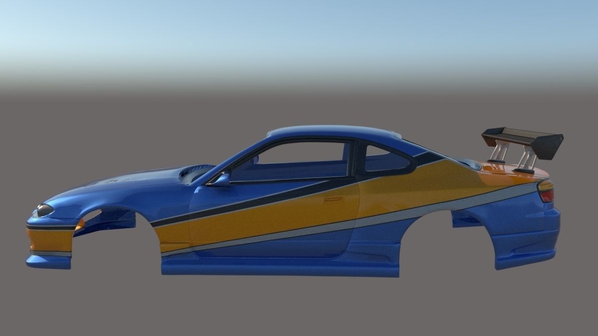 Nissan Silvia Spec-S S15 3D model 3D printable | CGTrader