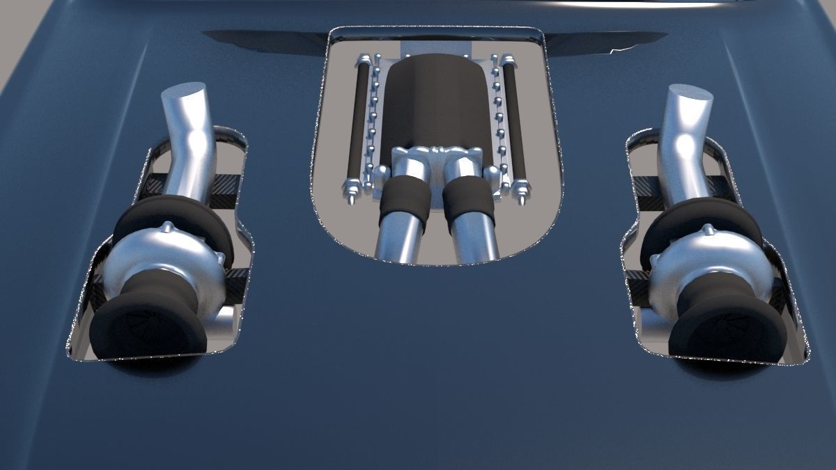 Hoonicorn 1965 Ford Mustang v2 3D model 3D printable | CGTrader