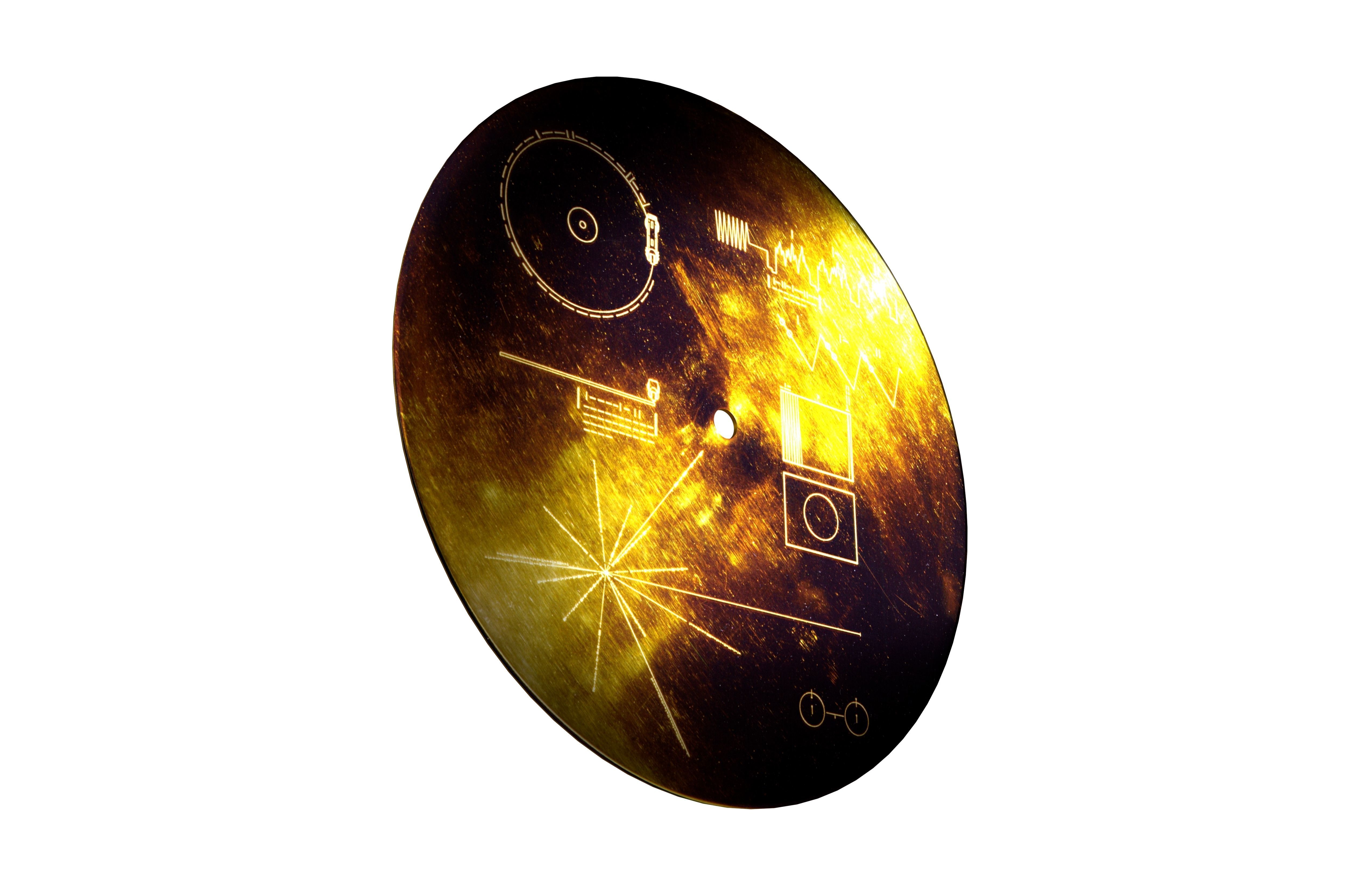 3D model Voyager Golden Record v1 001 VR / AR / low-poly | CGTrader