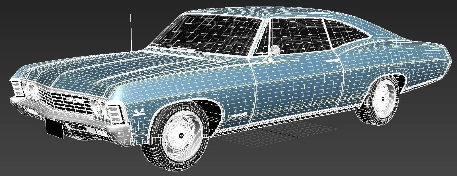 Chevrolet Impala SS 1967 3D model | CGTrader
