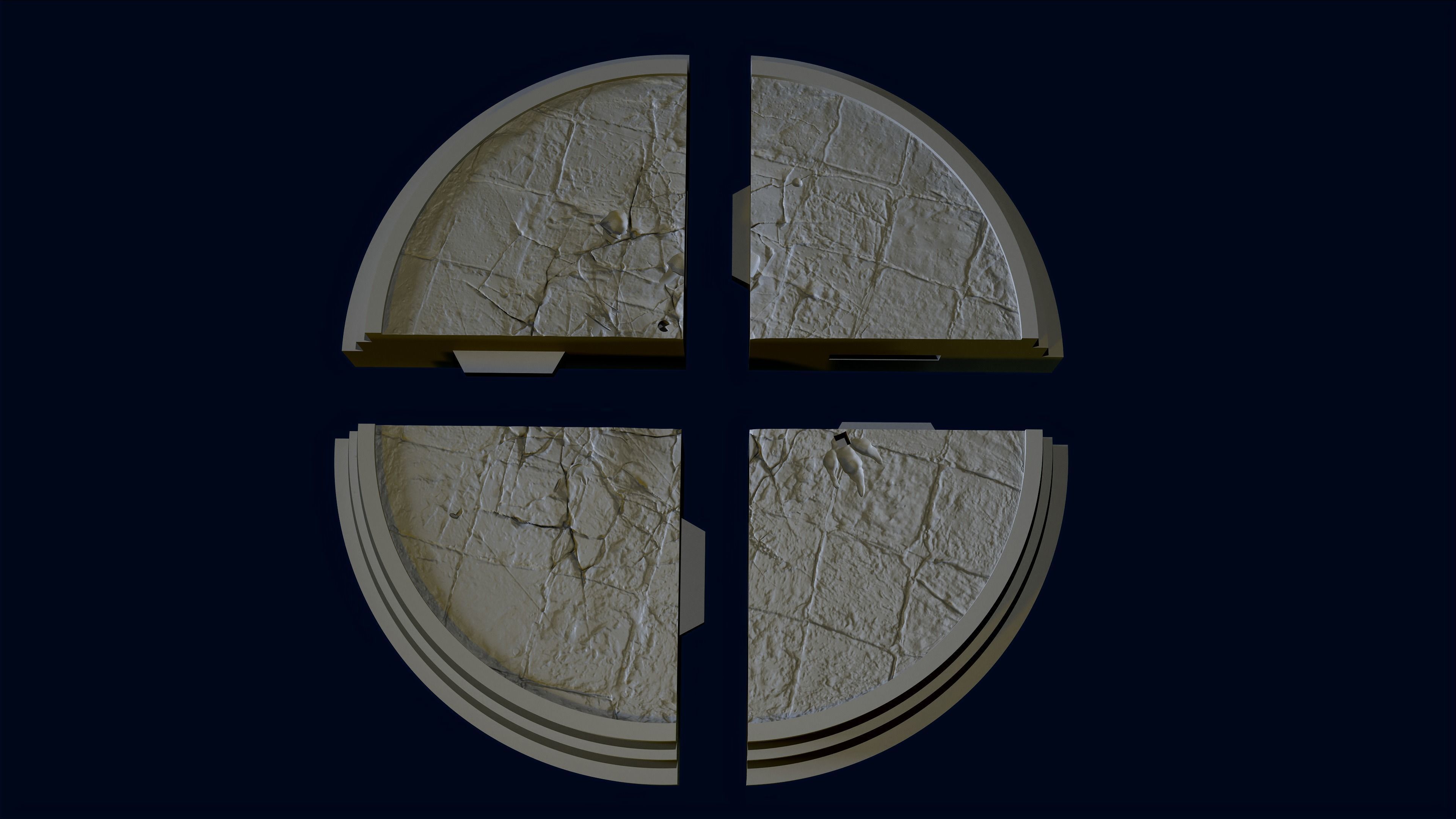 Face to Face 3D model 3D printable | CGTrader