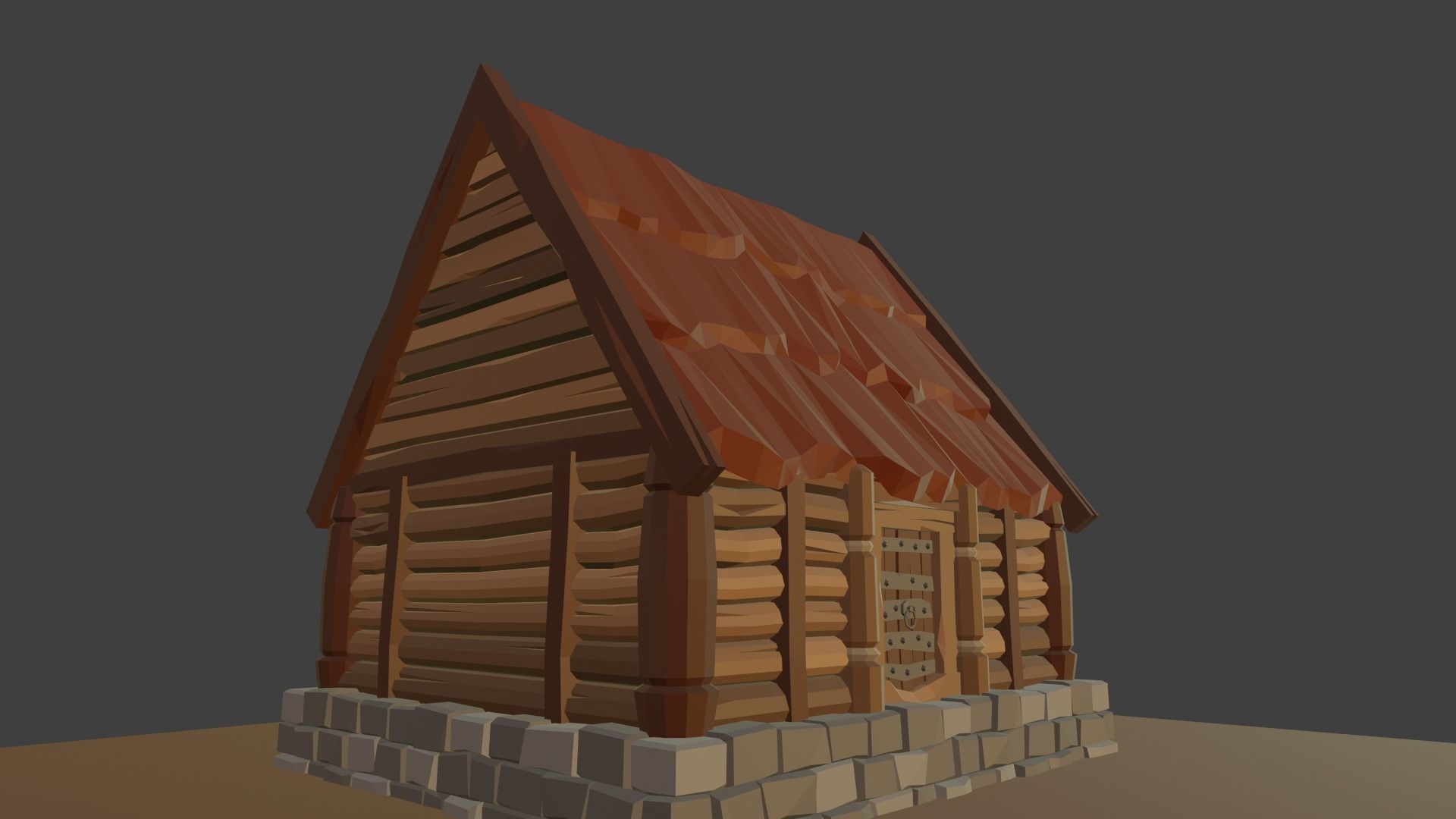 3D model Low Poly Medieval House Pack VR / AR / low-poly | CGTrader