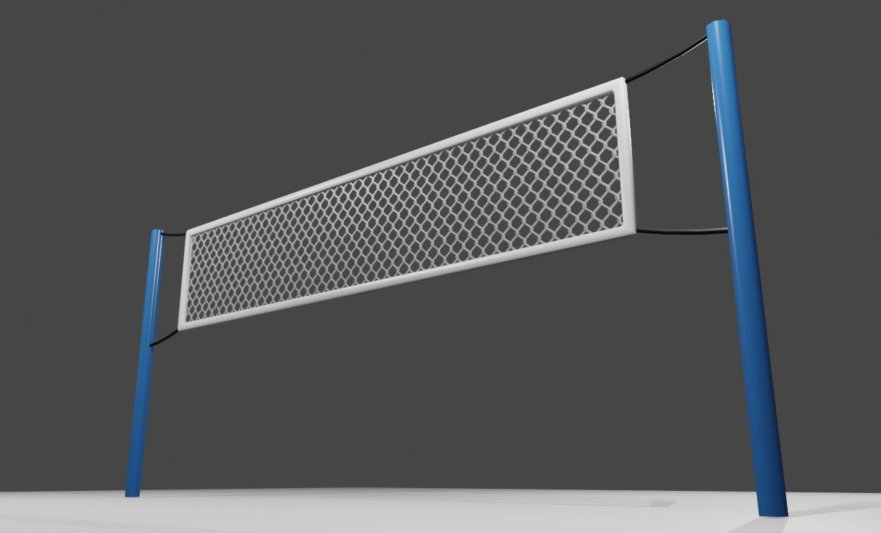 3D model Volleyball Net - Rede de Volei VR / AR / low-poly | CGTrader