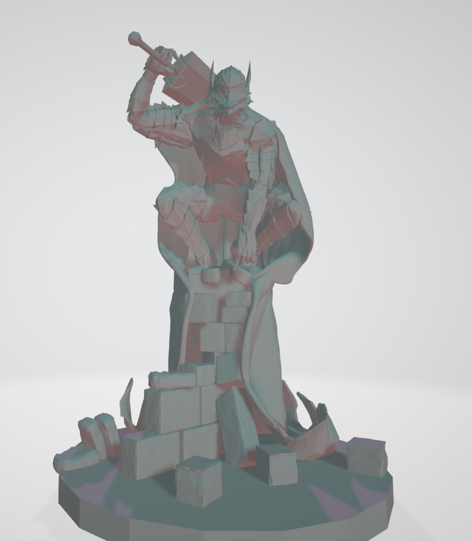 GUTS form berserk 3D model | CGTrader