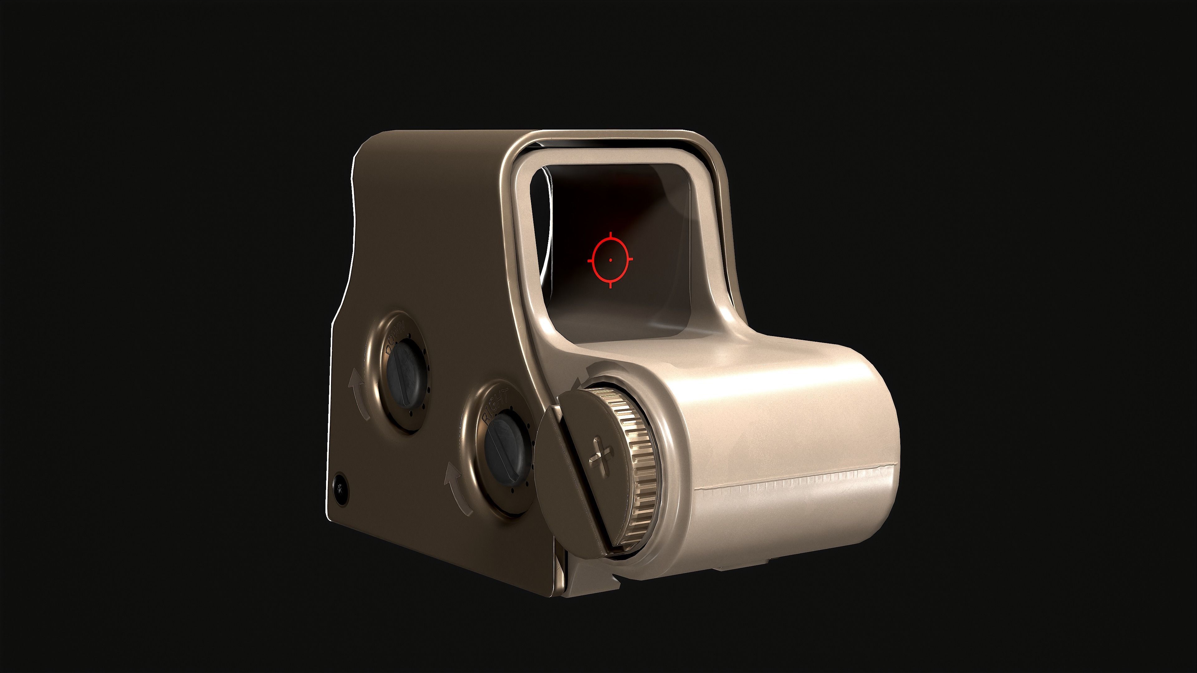3D model EOTech Holo Sight PBR Game Ready VR / AR / low-poly | CGTrader