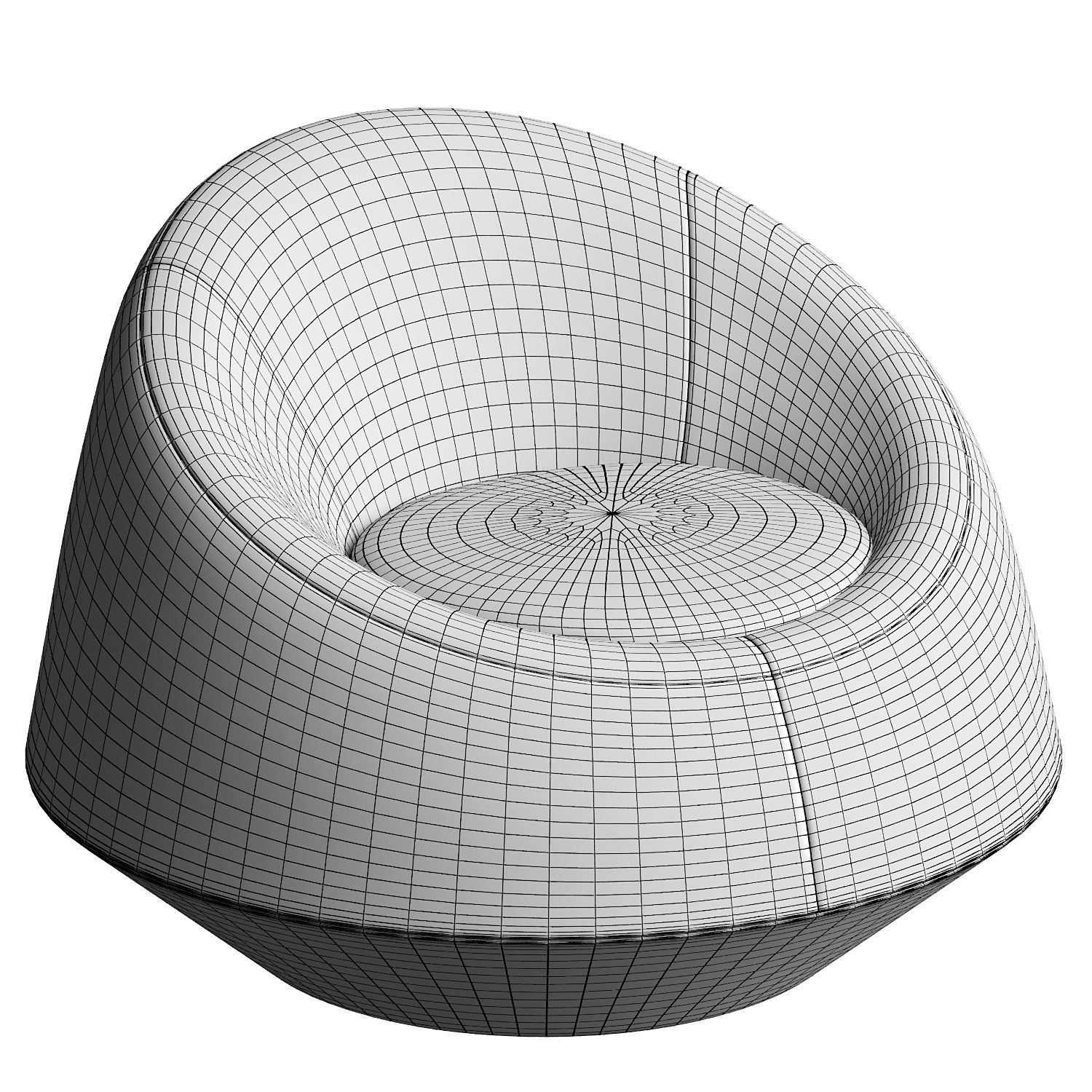 Crystal armchair by Tacchini 3D model | CGTrader