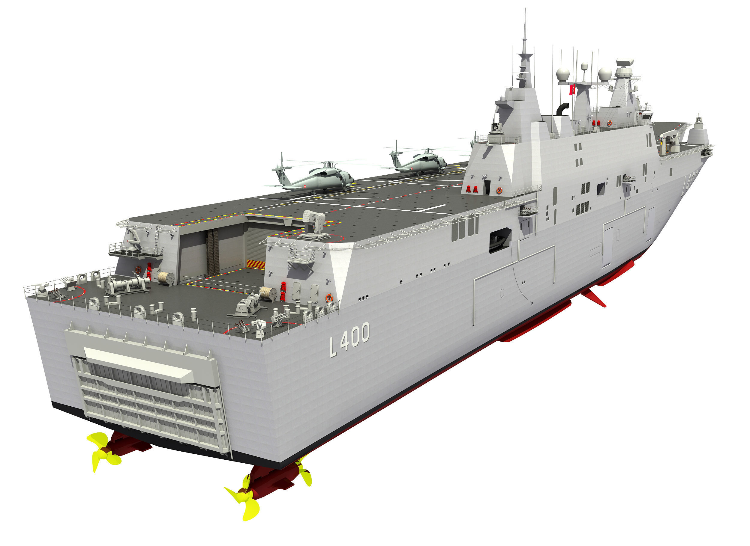 TCG ANADOLU TURKISH LHD 3D model | CGTrader