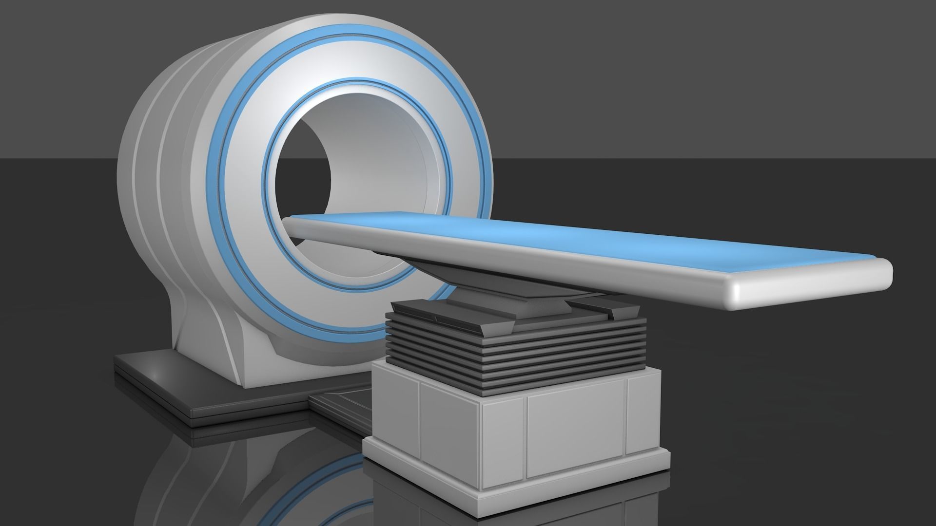 MRI Scan Machine 3D model | CGTrader