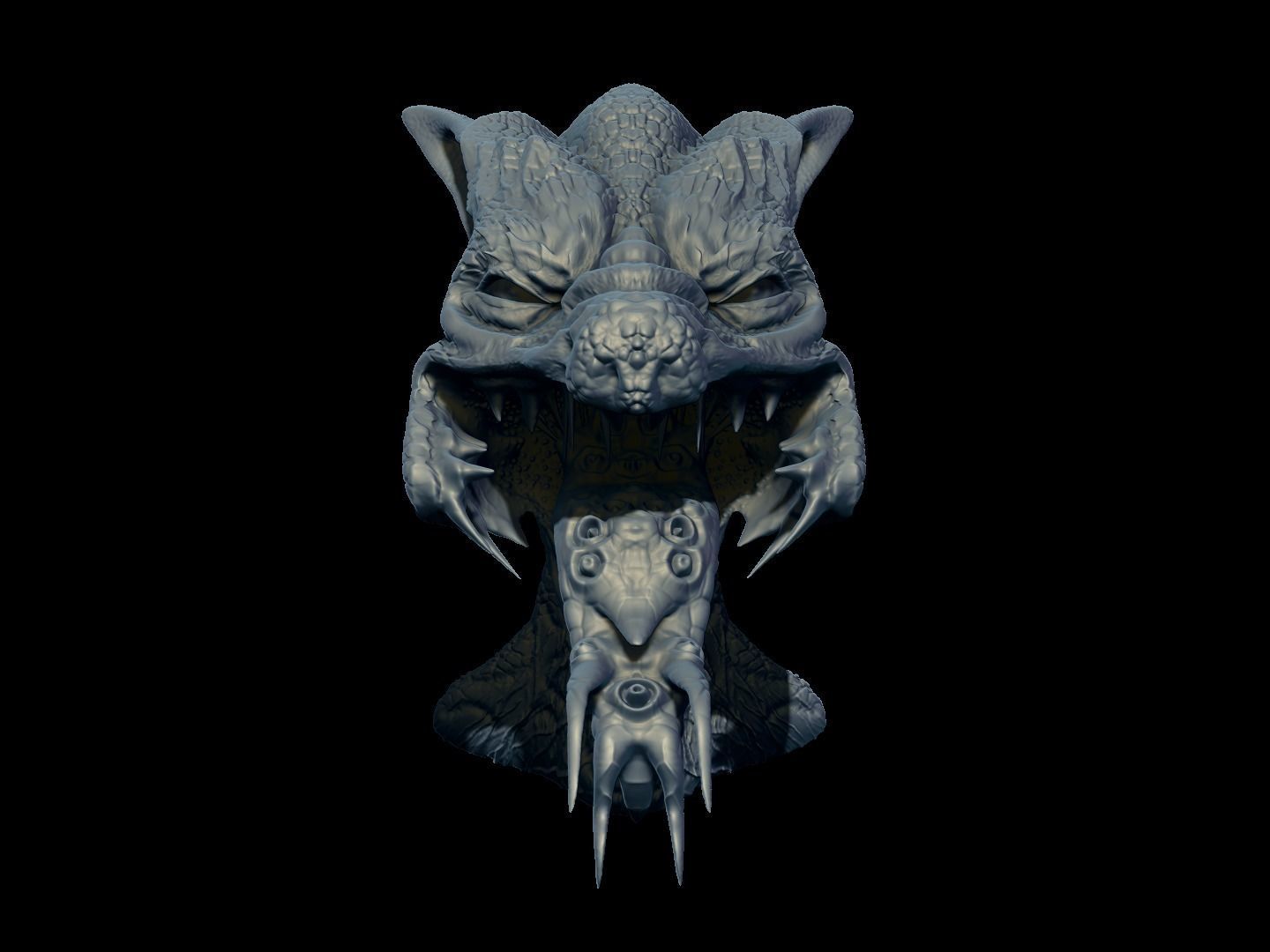 Creature free 3D model 3D printable | CGTrader