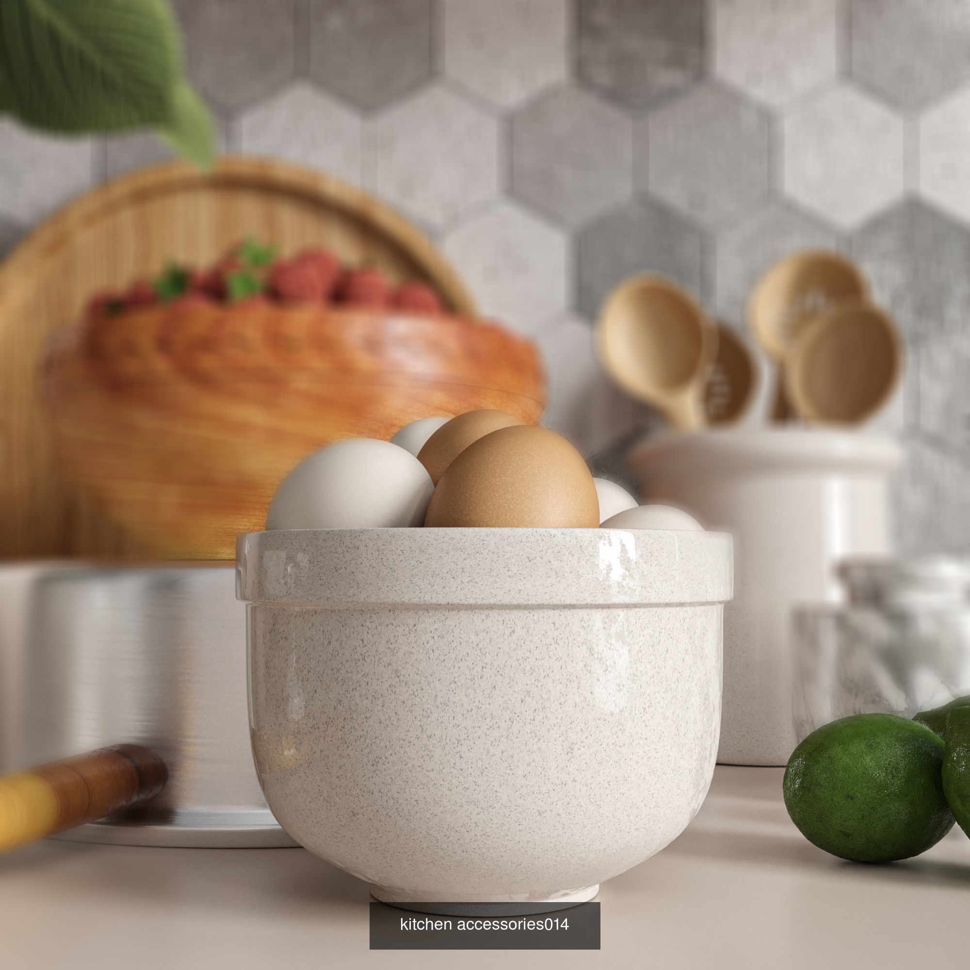 5 kitchen accessories collections vol 3 | CGTrader