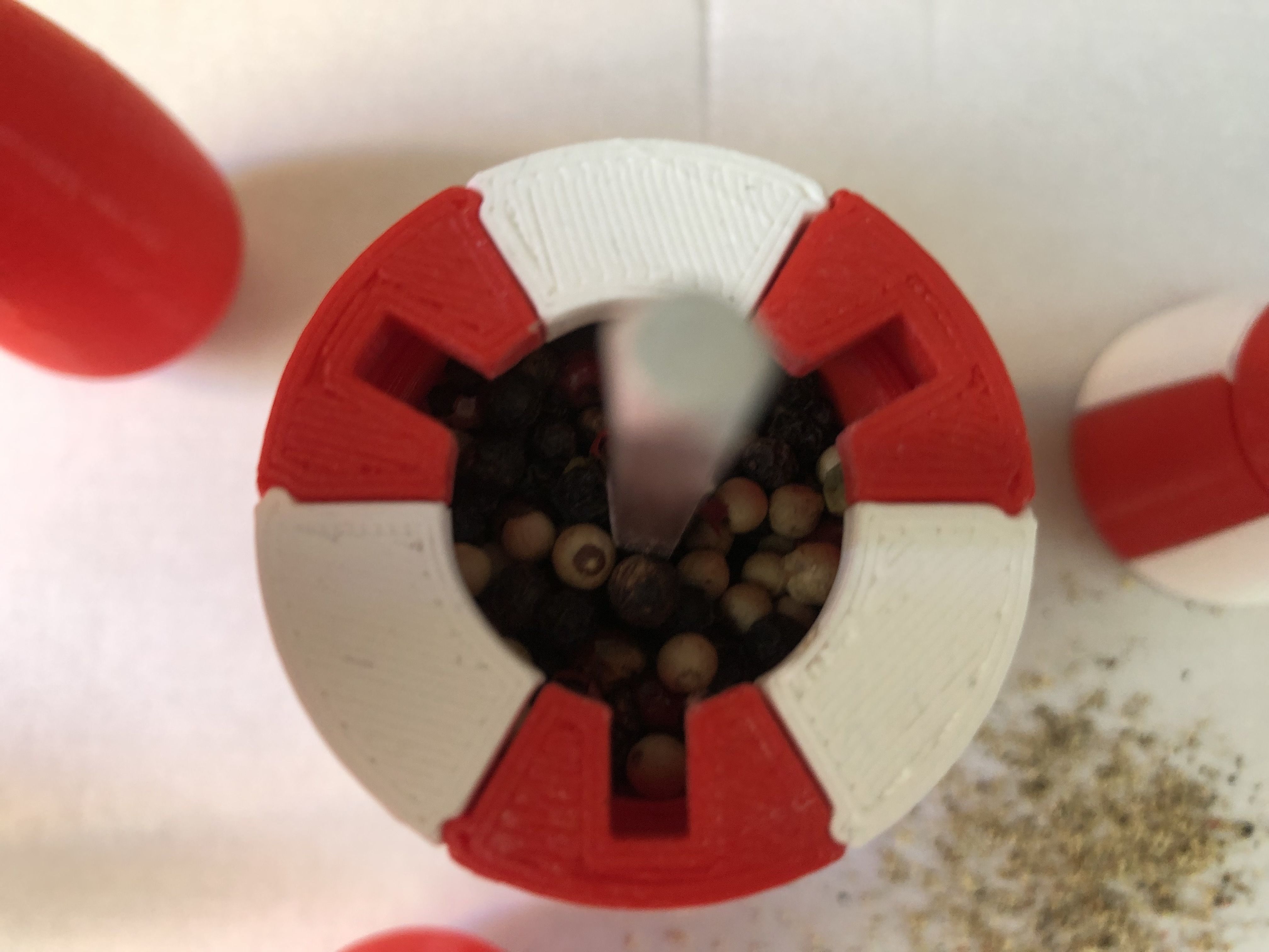 Tintin Pepper Mill Rocket 3D model 3D printable | CGTrader