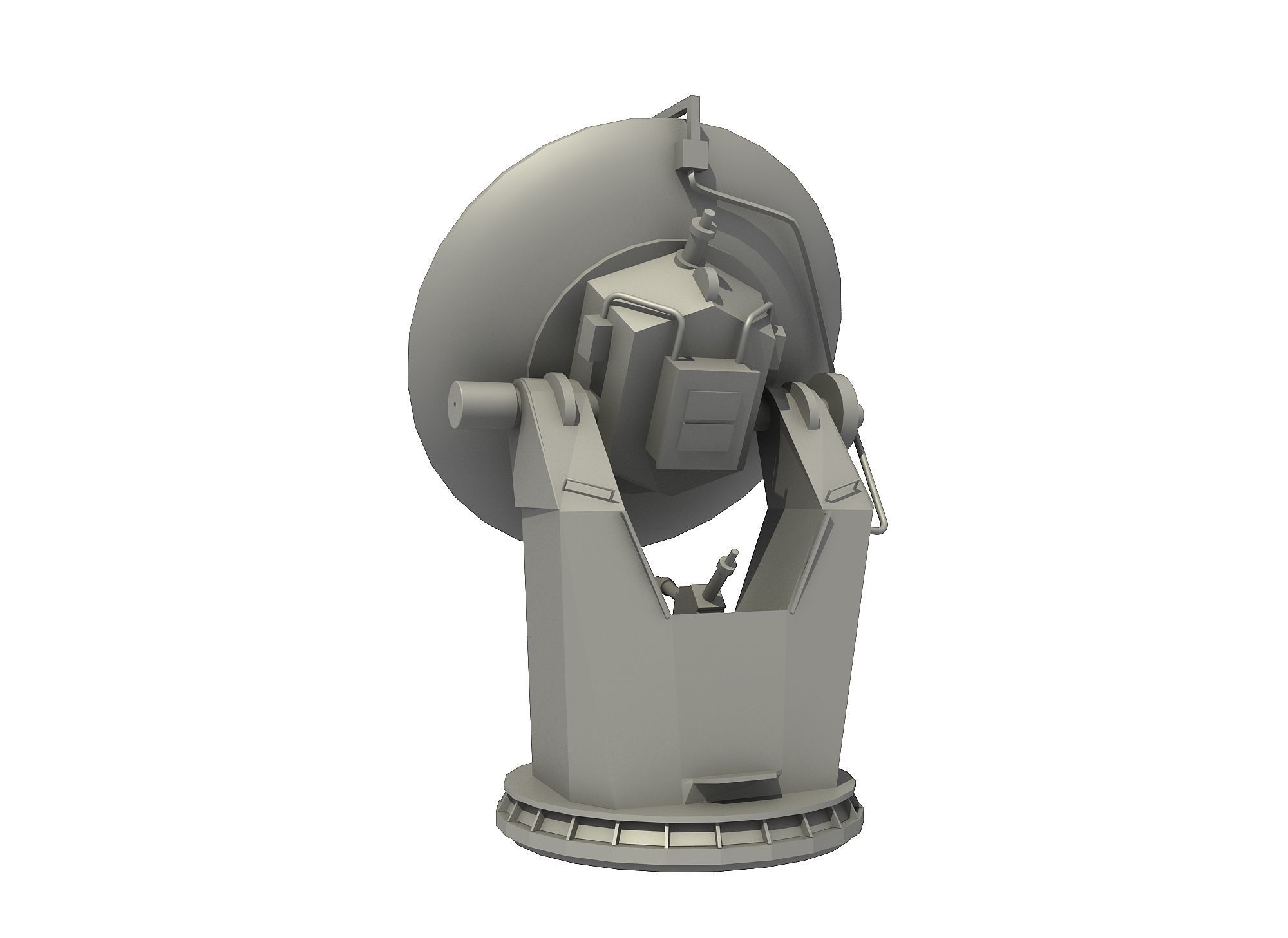 NAVAL SENSORS AND RADARS 3D model | CGTrader