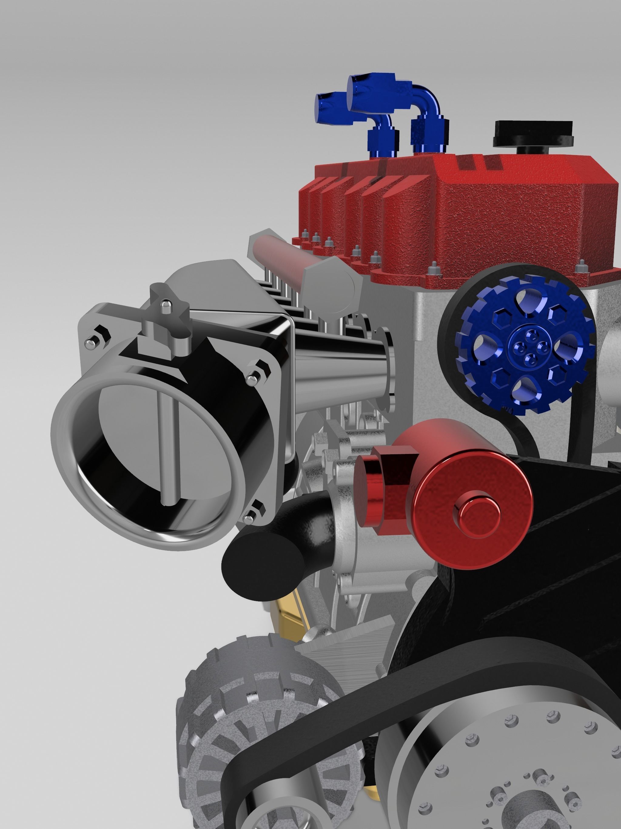 Nissan Holden RB30 DET SOHC Turbo VL Commodore RB 3D model 3D printable ...