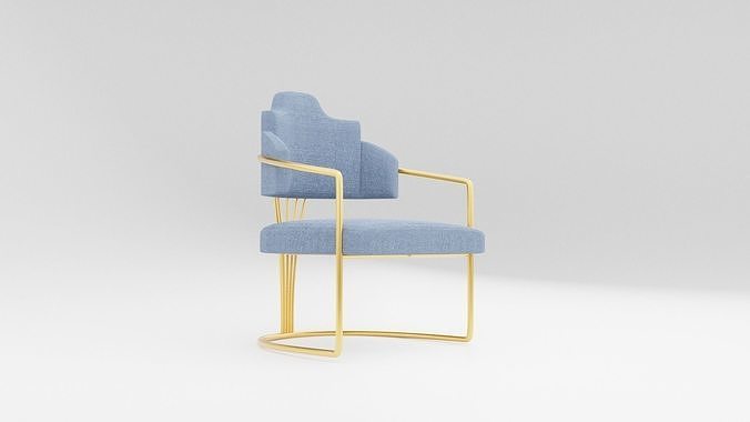 chair modern design 3D model | CGTrader