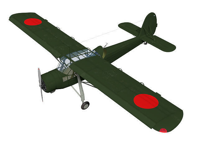 Kokusai Ki76 Stella 3D model | CGTrader