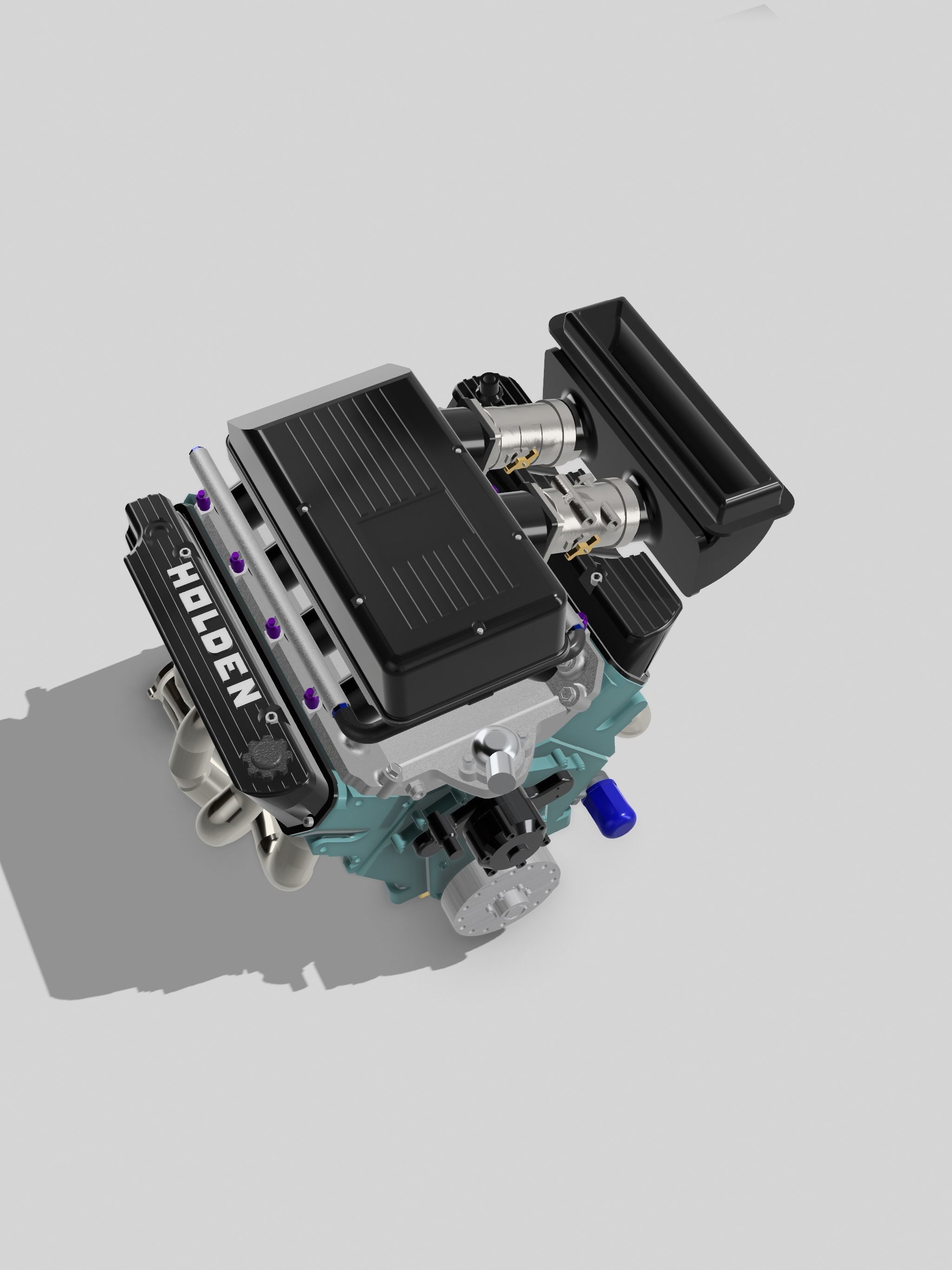 Holden Group A Walkinshaw 304 V8 Engine Commodore VL 3D model 3D ...