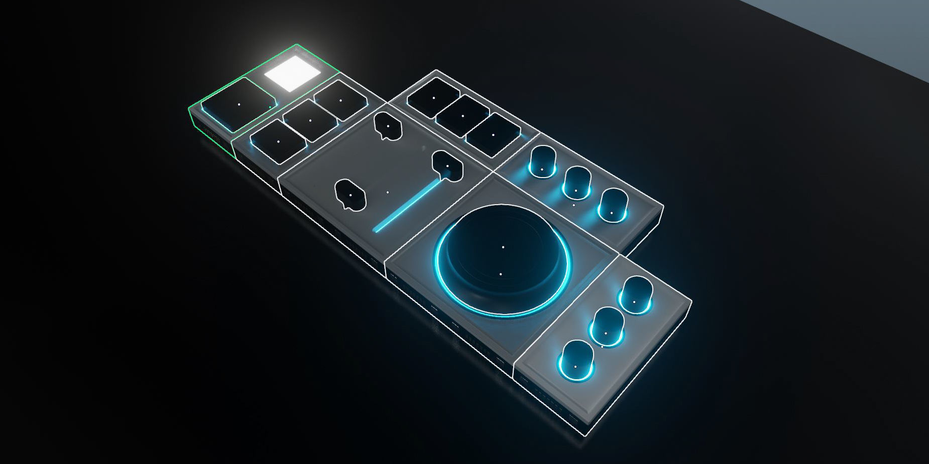 Creative Console Keyboard 3D model | CGTrader