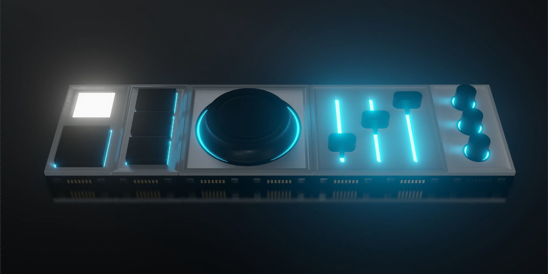 Creative Console Keyboard 3D model | CGTrader