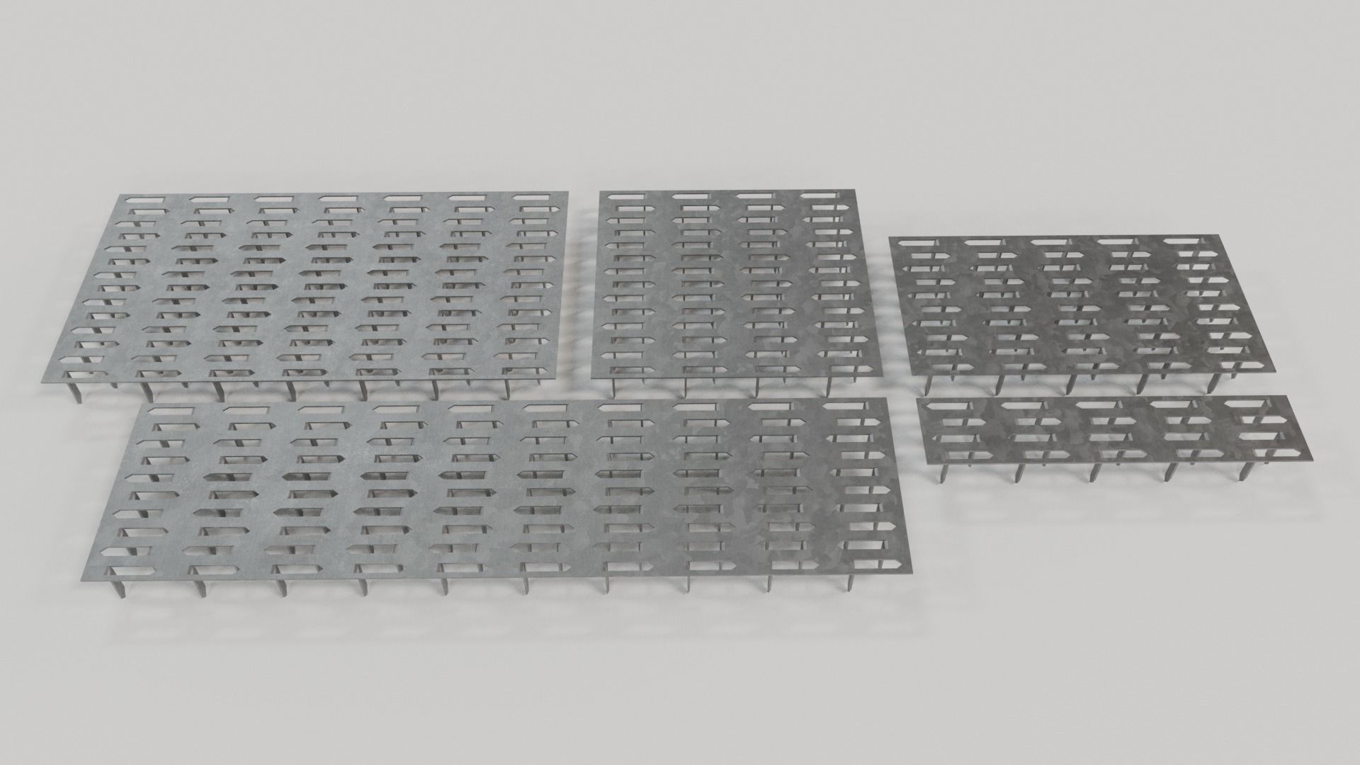 Gusset Plates 3D model | CGTrader