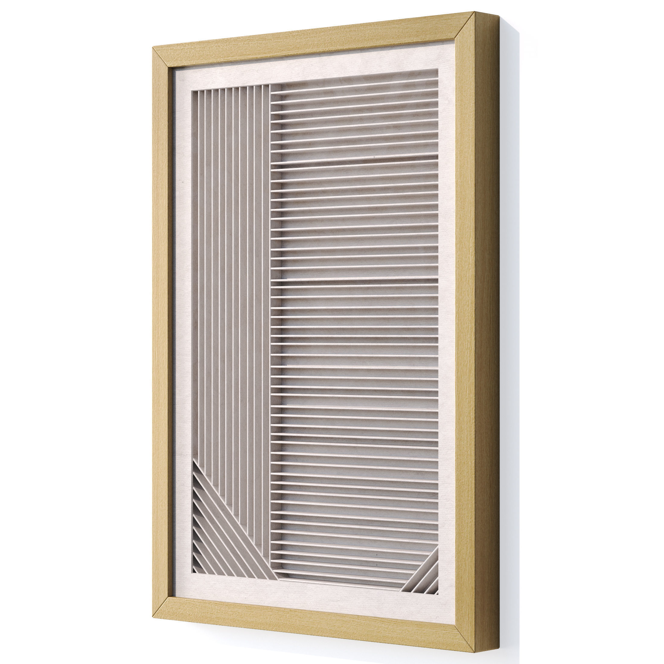 HKliving Layered paper art frames 3D model | CGTrader