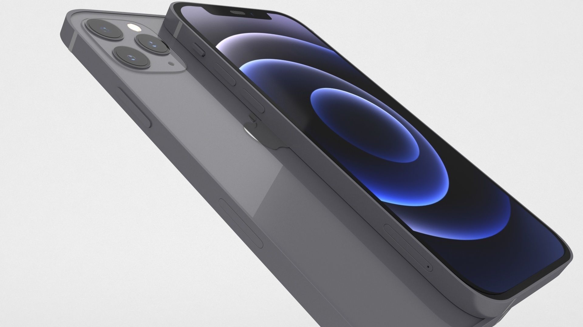 apple iphone 12 collection set 3D model | CGTrader