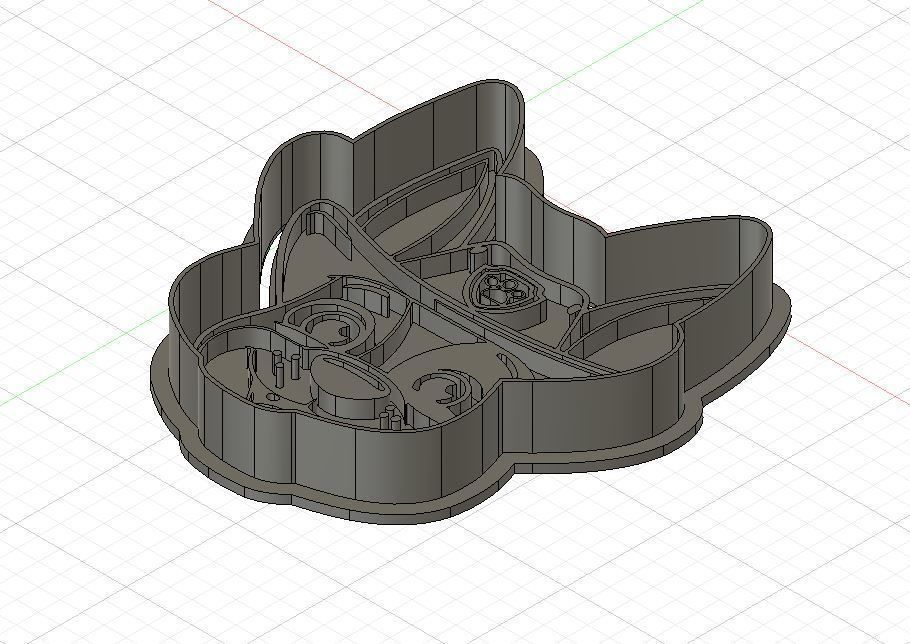 Paw Patrol Tracker Cookie and Fondant Cutter with Embosser 3D model 3D ...