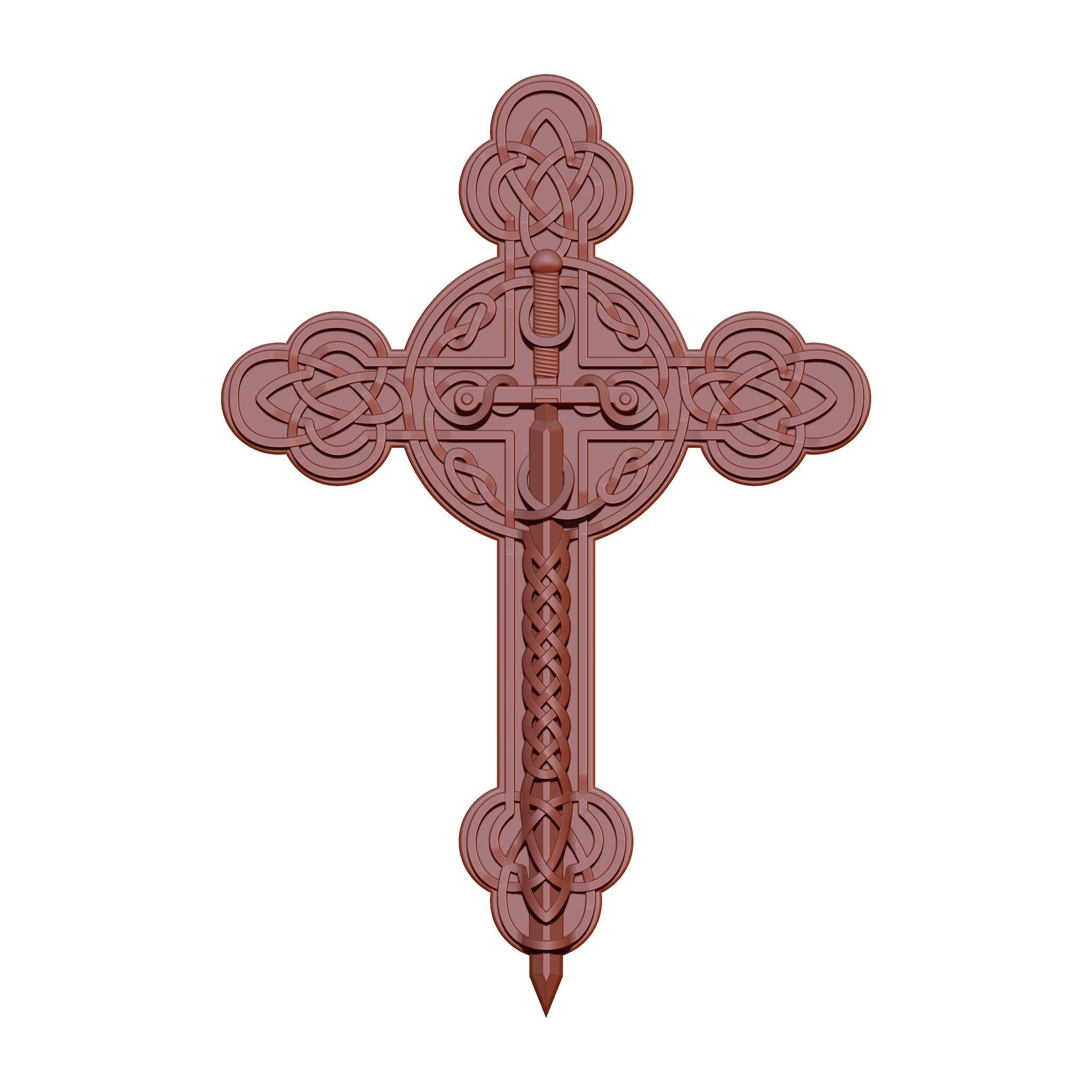 Cross 3D model 3D printable | CGTrader