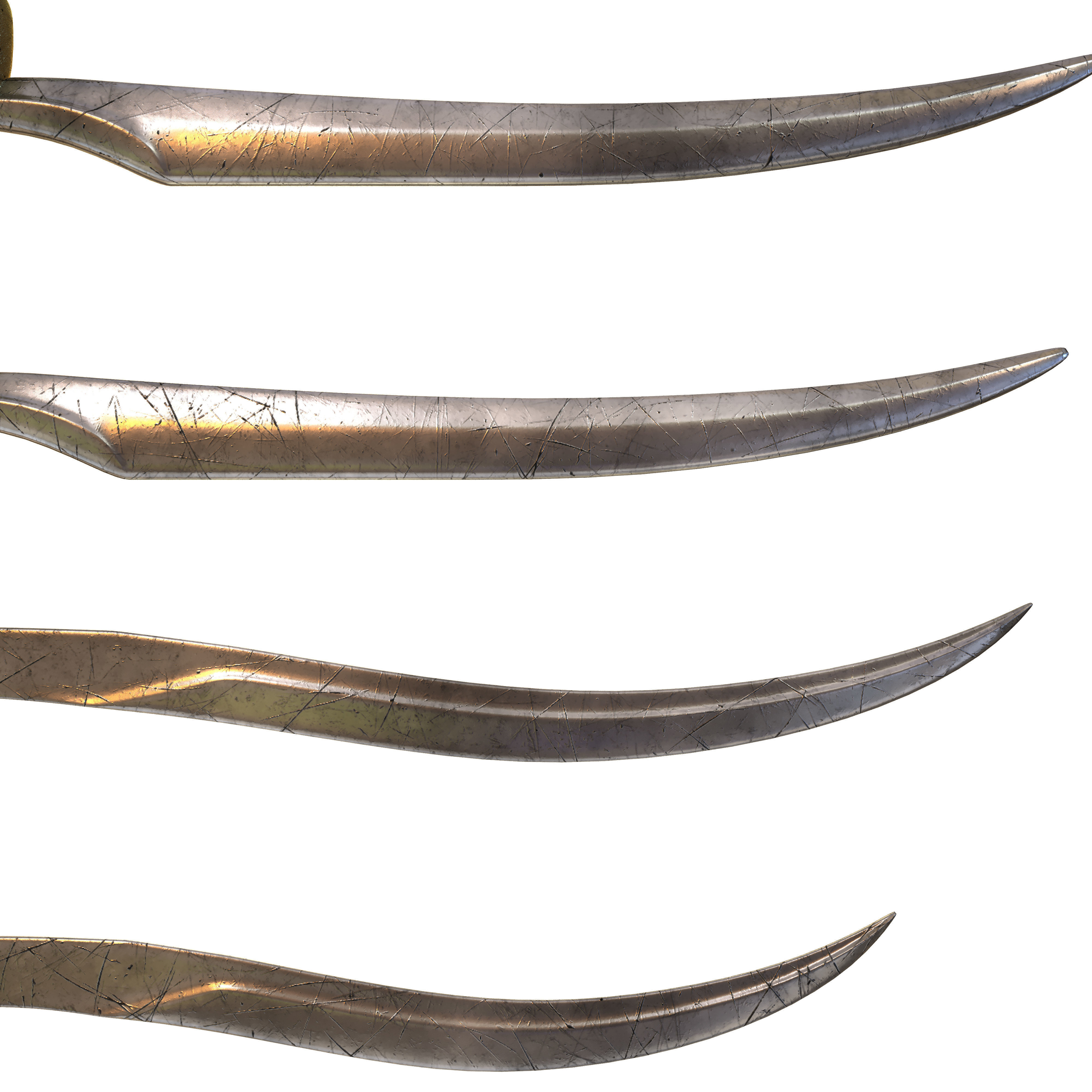 swrod pack 1 3D model | CGTrader