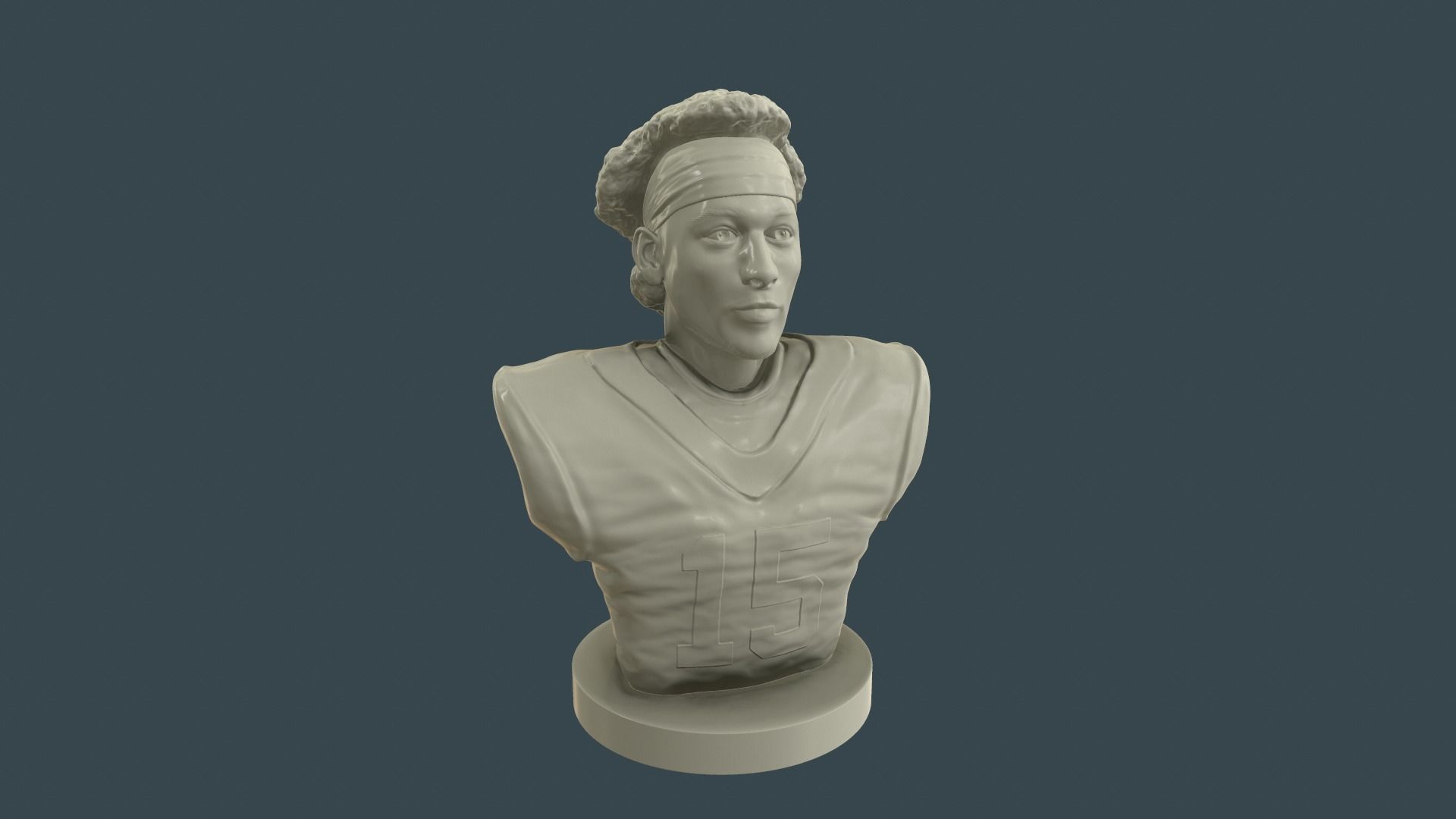 Patrick Mahomes 3D model 3D printable | CGTrader