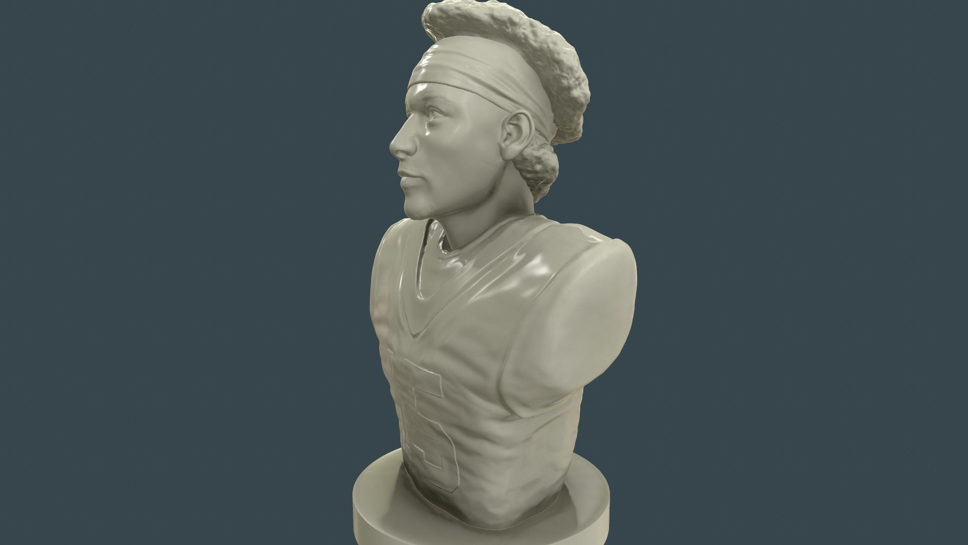 Patrick Mahomes 3D model 3D printable | CGTrader