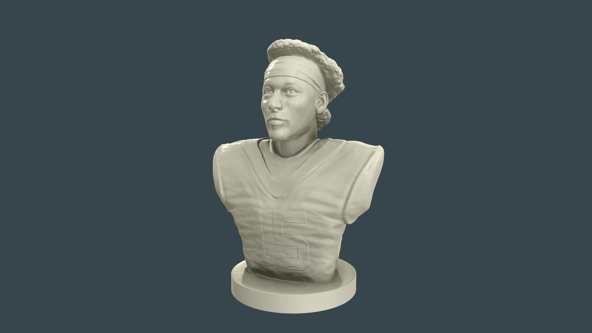 Patrick Mahomes 3D model 3D printable | CGTrader