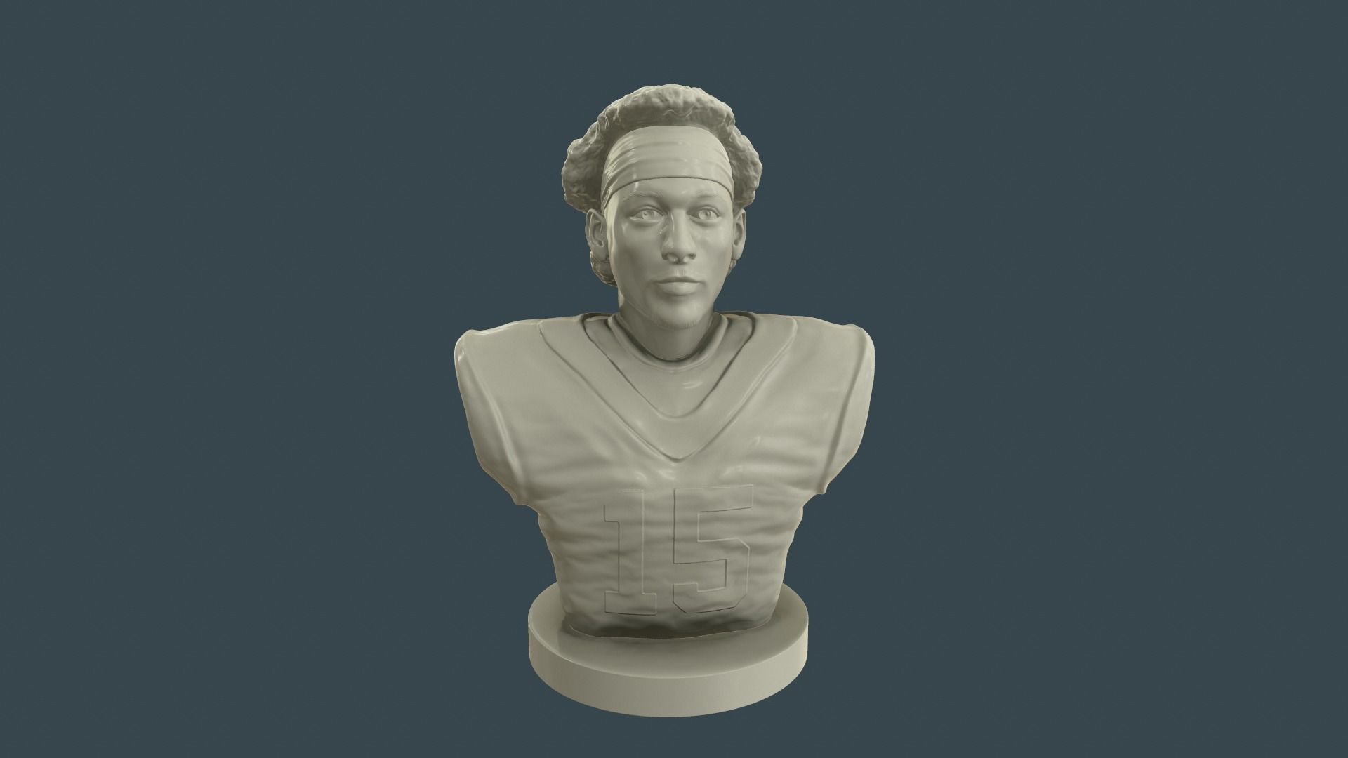 Patrick Mahomes 3D model 3D printable | CGTrader