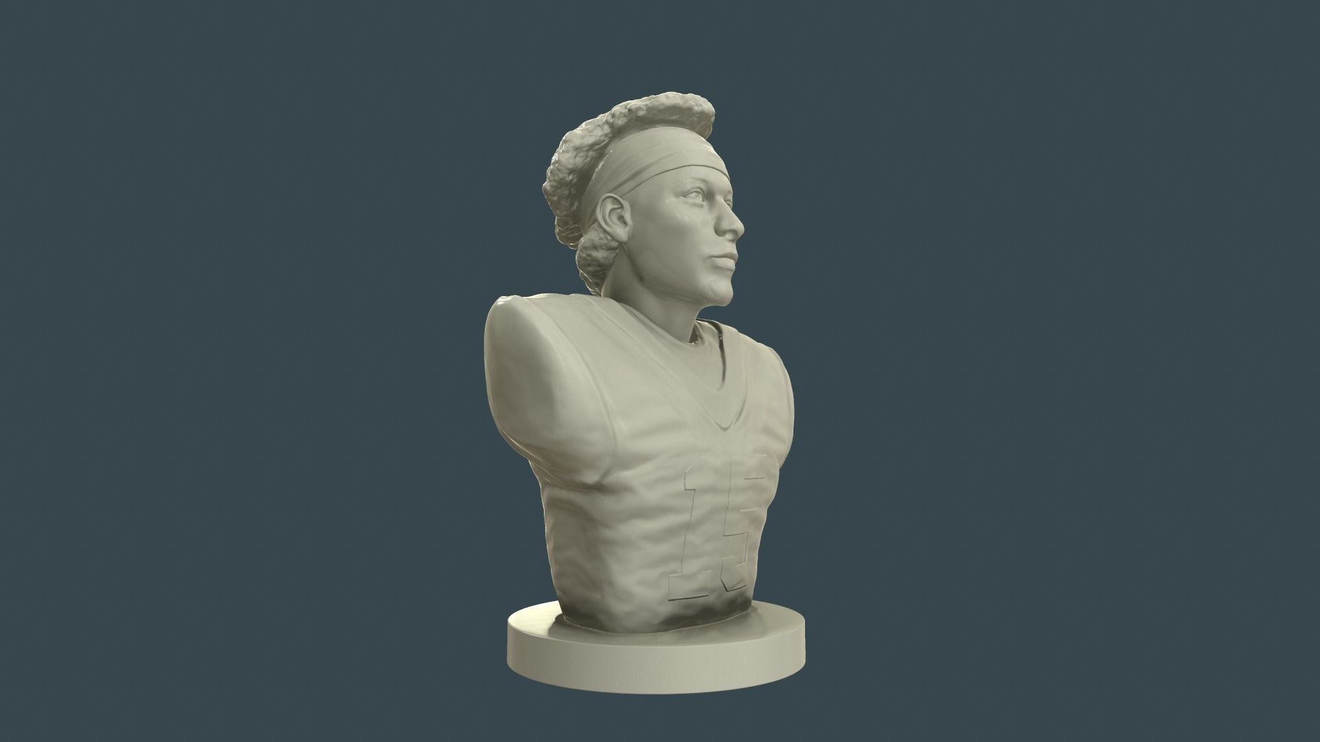 Patrick Mahomes 3D model 3D printable | CGTrader