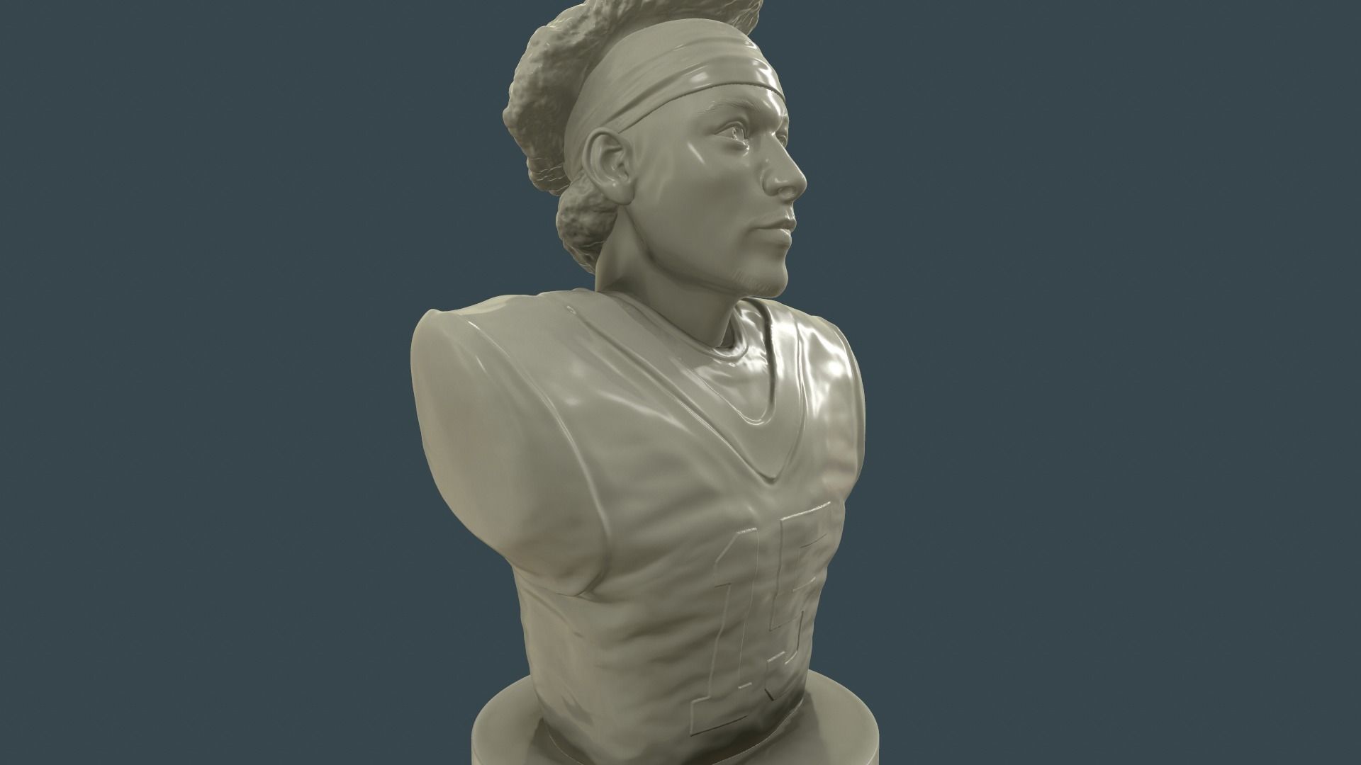 Patrick Mahomes 3D model 3D printable | CGTrader